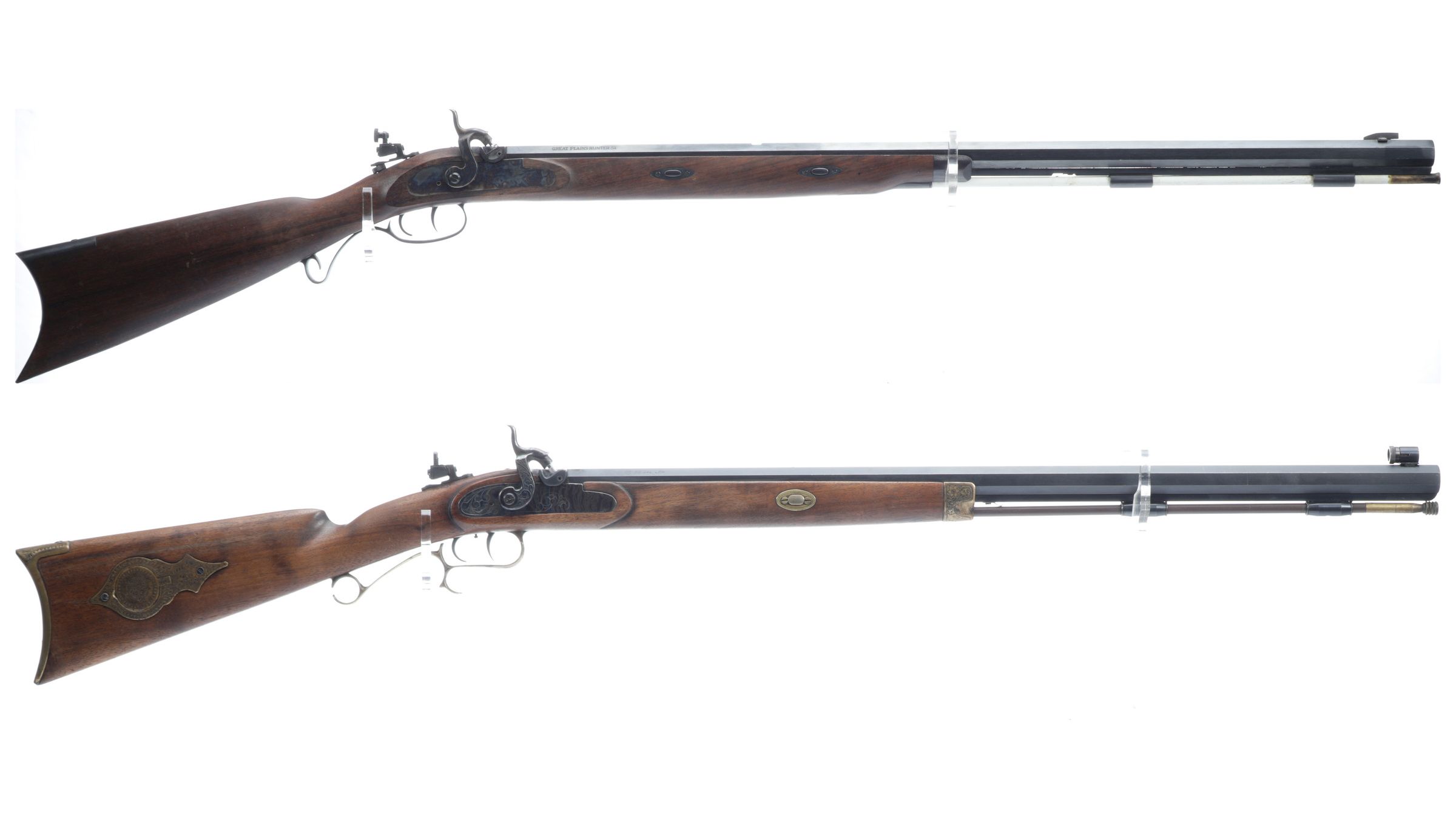 Two Contemporary Percussion Rifles | Rock Island Auction