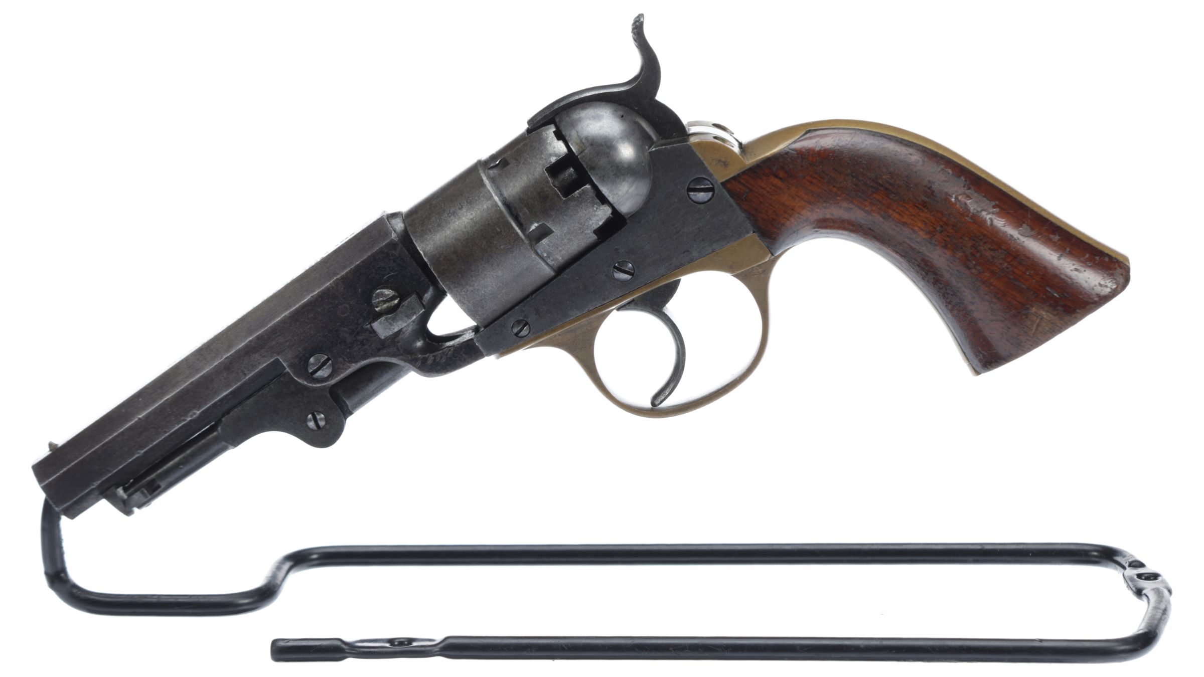 J.M. Cooper Second Model Navy Percussion Revolver | Rock Island Auction