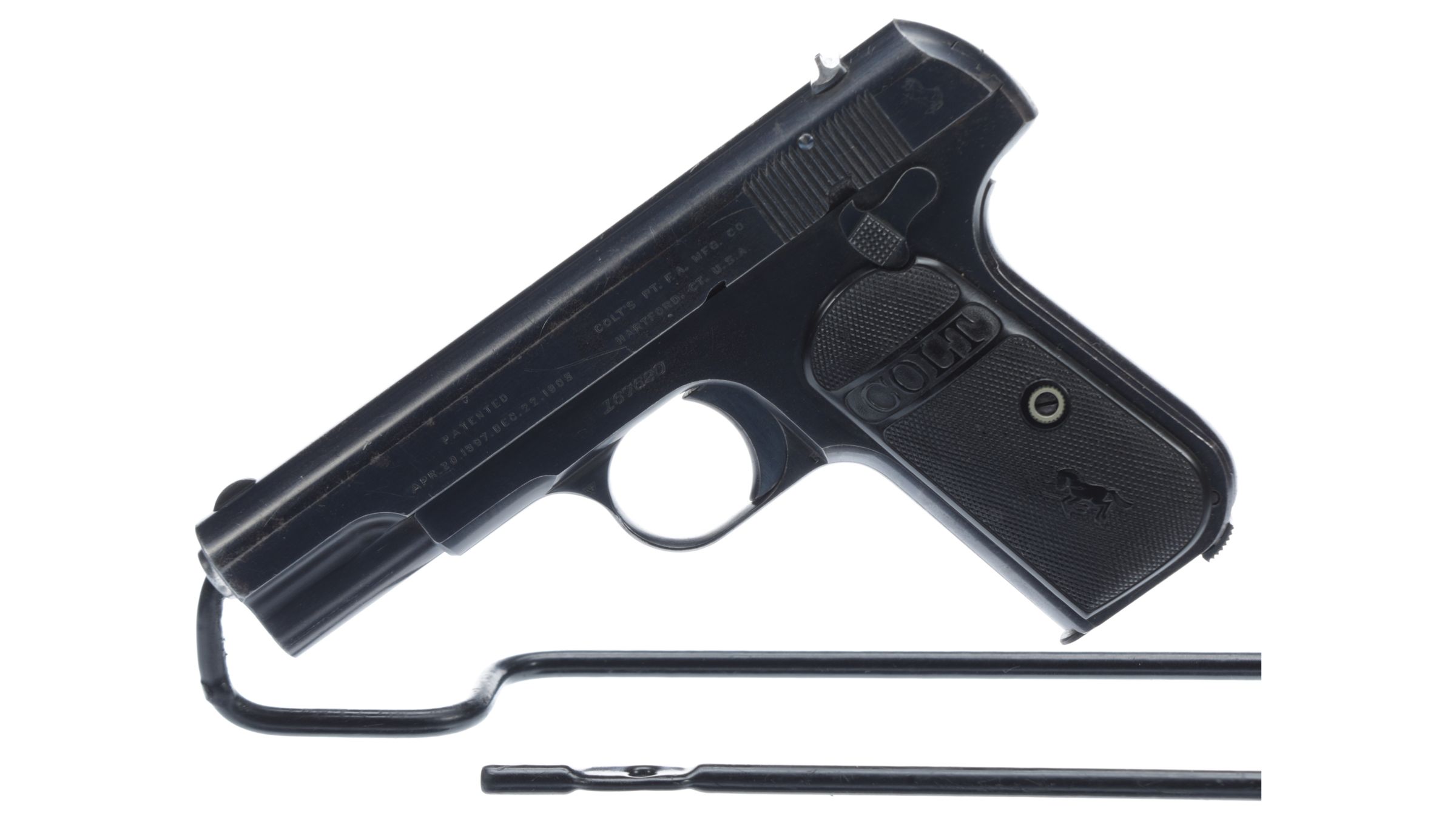 Colt Model 1903 Pocket Hammerless Semi-Automatic Pistol | Rock Island ...