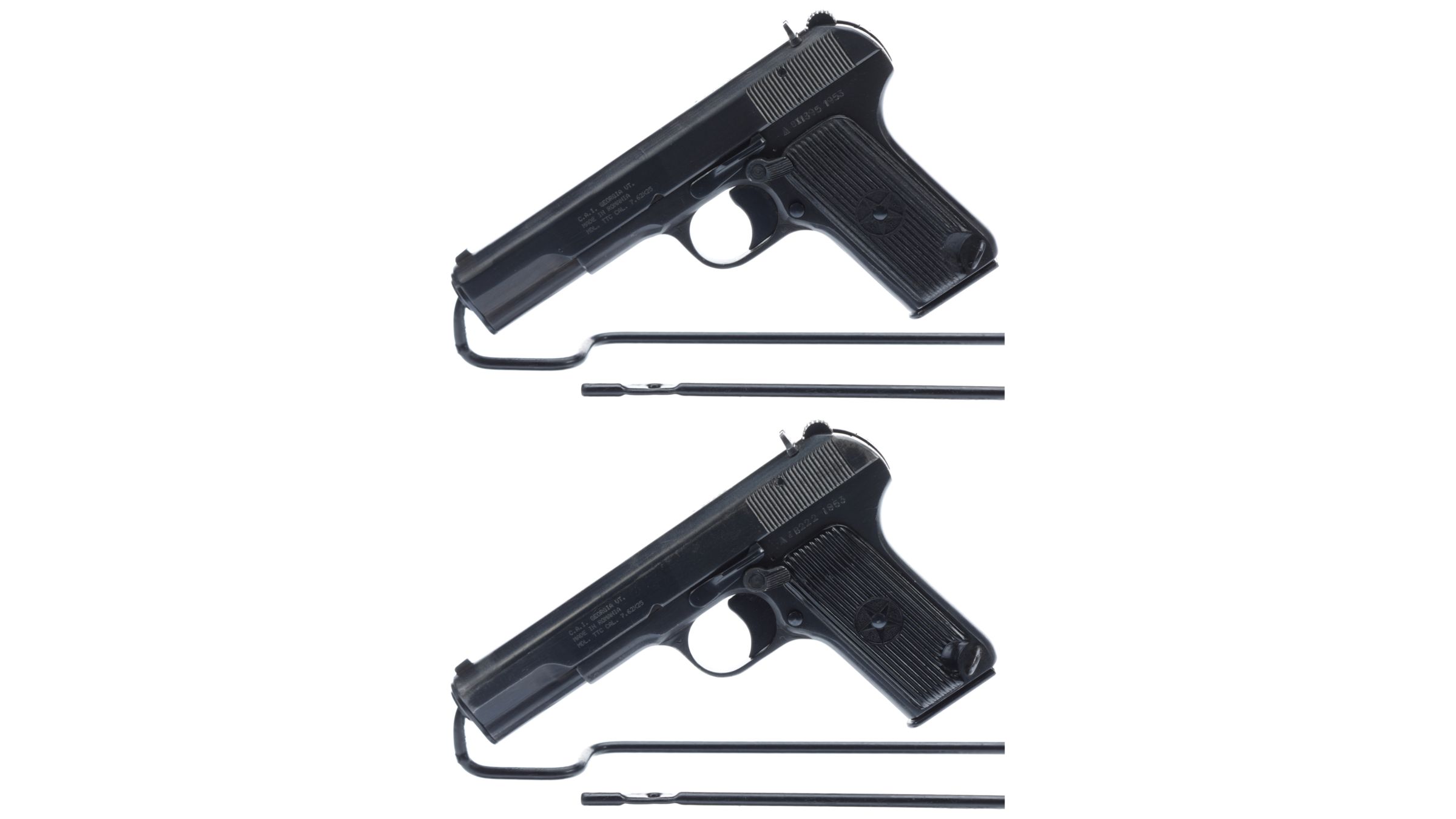 Two Romanian TTC Tokarev Semi-Automatic Pistols | Rock Island Auction