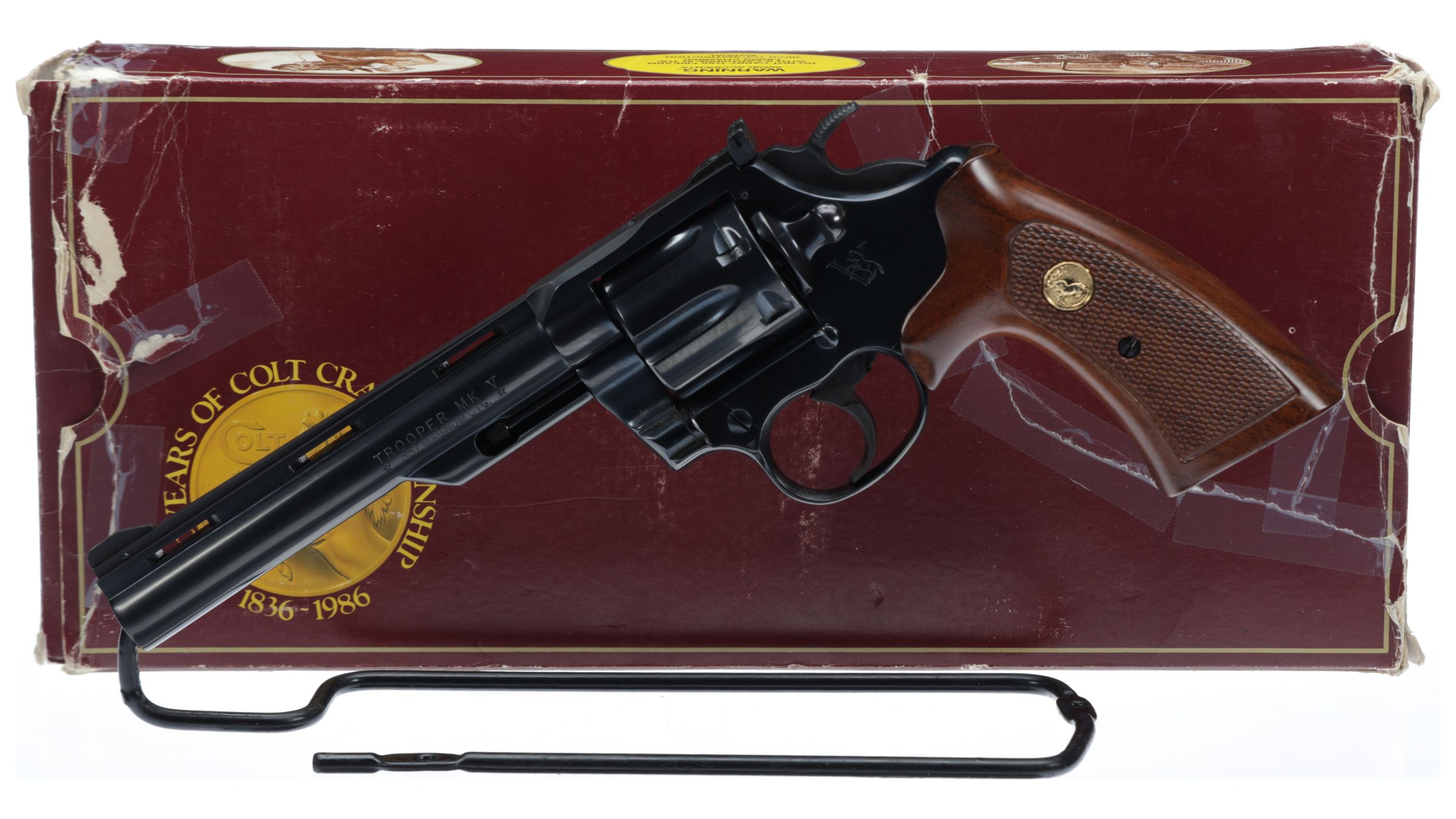 Colt Trooper MK V Double Action Revolver with Box | Rock Island Auction