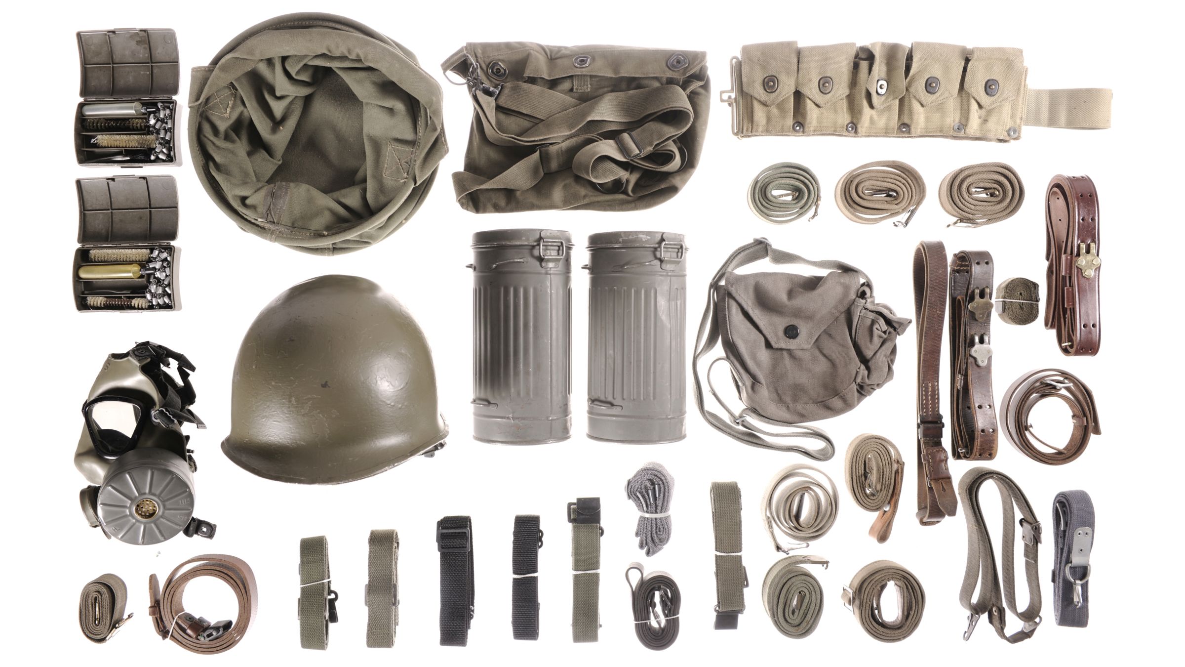 Group of Assorted Military Field Gear | Rock Island Auction