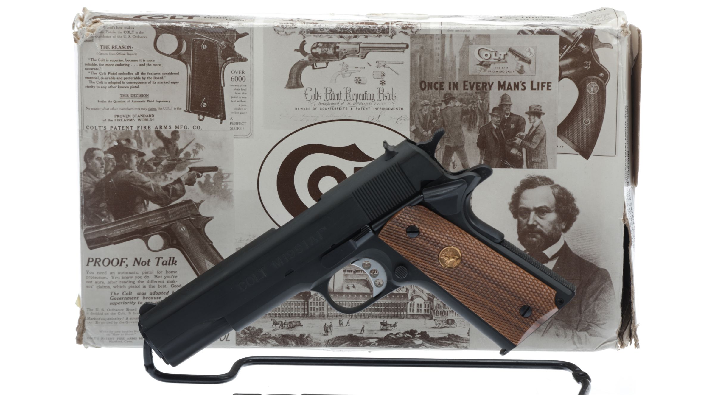 Colt Series 80 M1991A1 Semi-Automatic Pistol with Box | Rock Island Auction