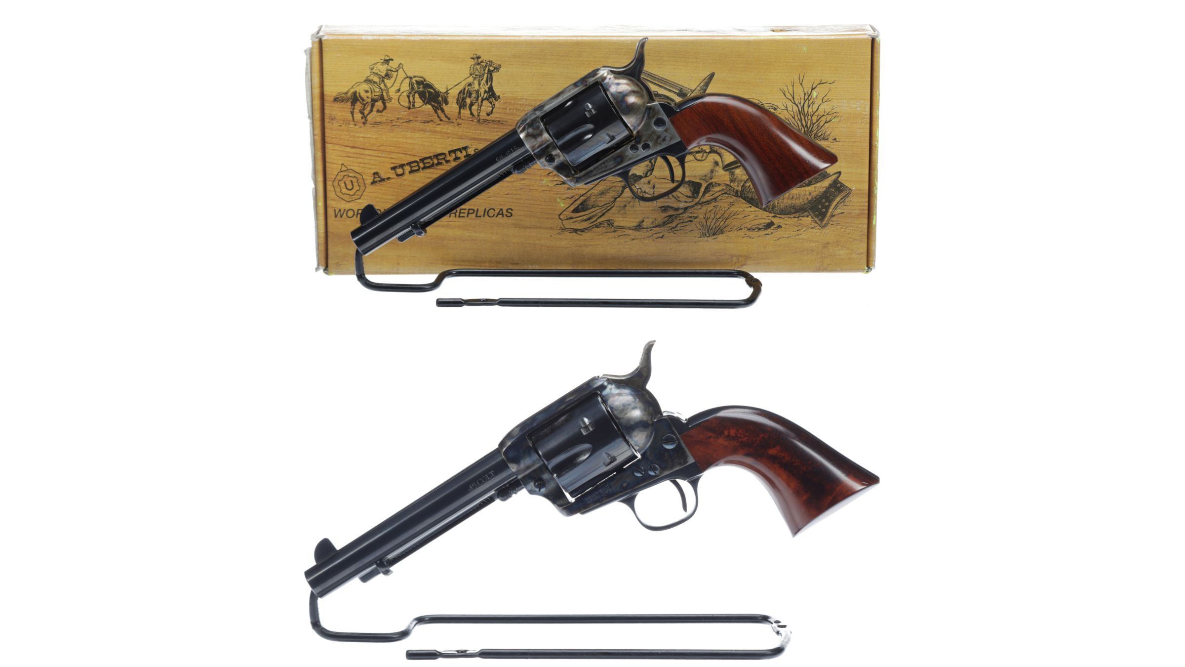 Two Uberti Model 1873 Single Action Revolvers | Rock Island Auction