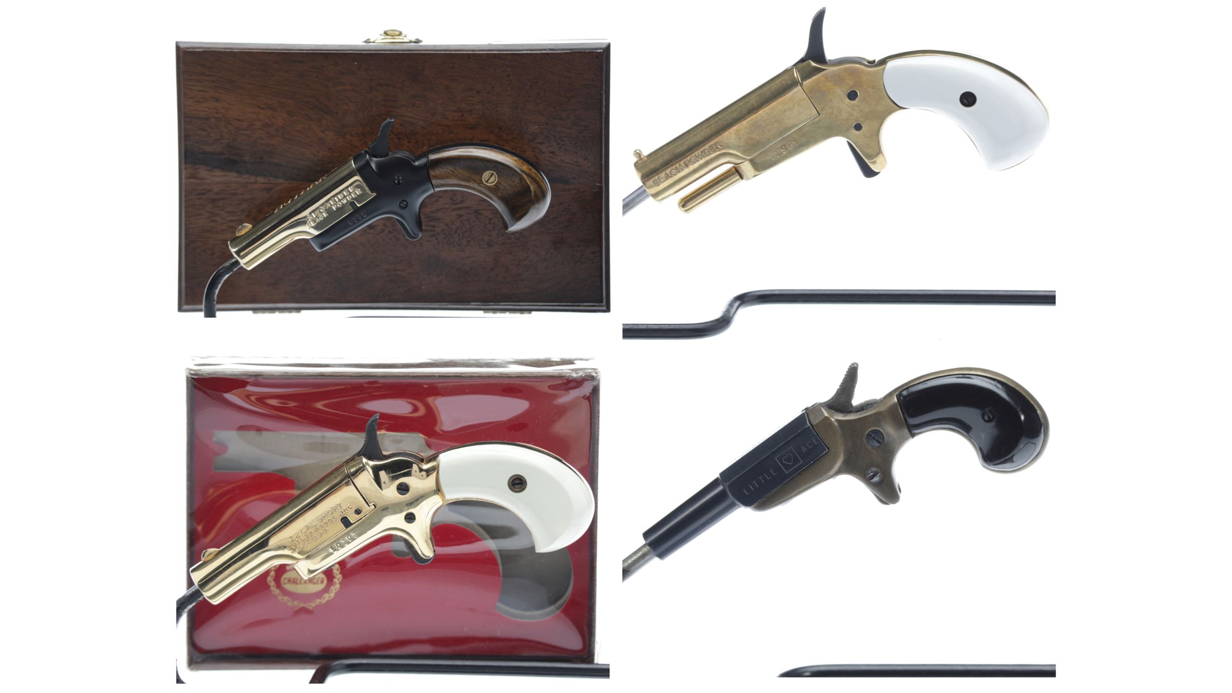 Four Single Shot Derringers | Rock Island Auction