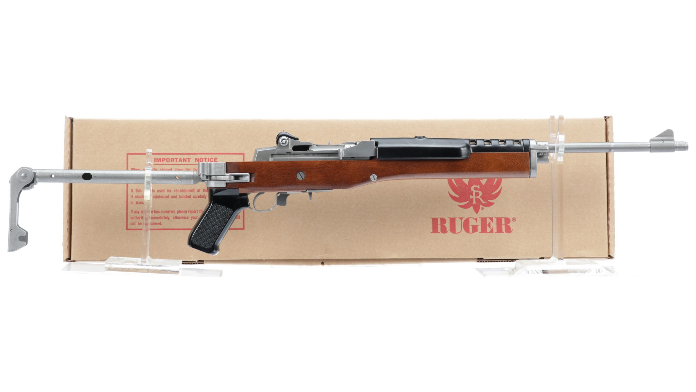 Ruger Mini-14 Semi-Automatic Carbine with Folding Stock and Box | Rock ...