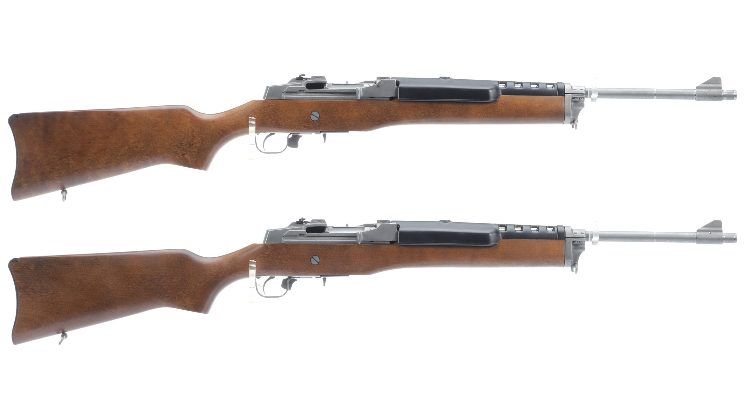 Two Ruger Ranch Semi-Automatic Rifles | Rock Island Auction