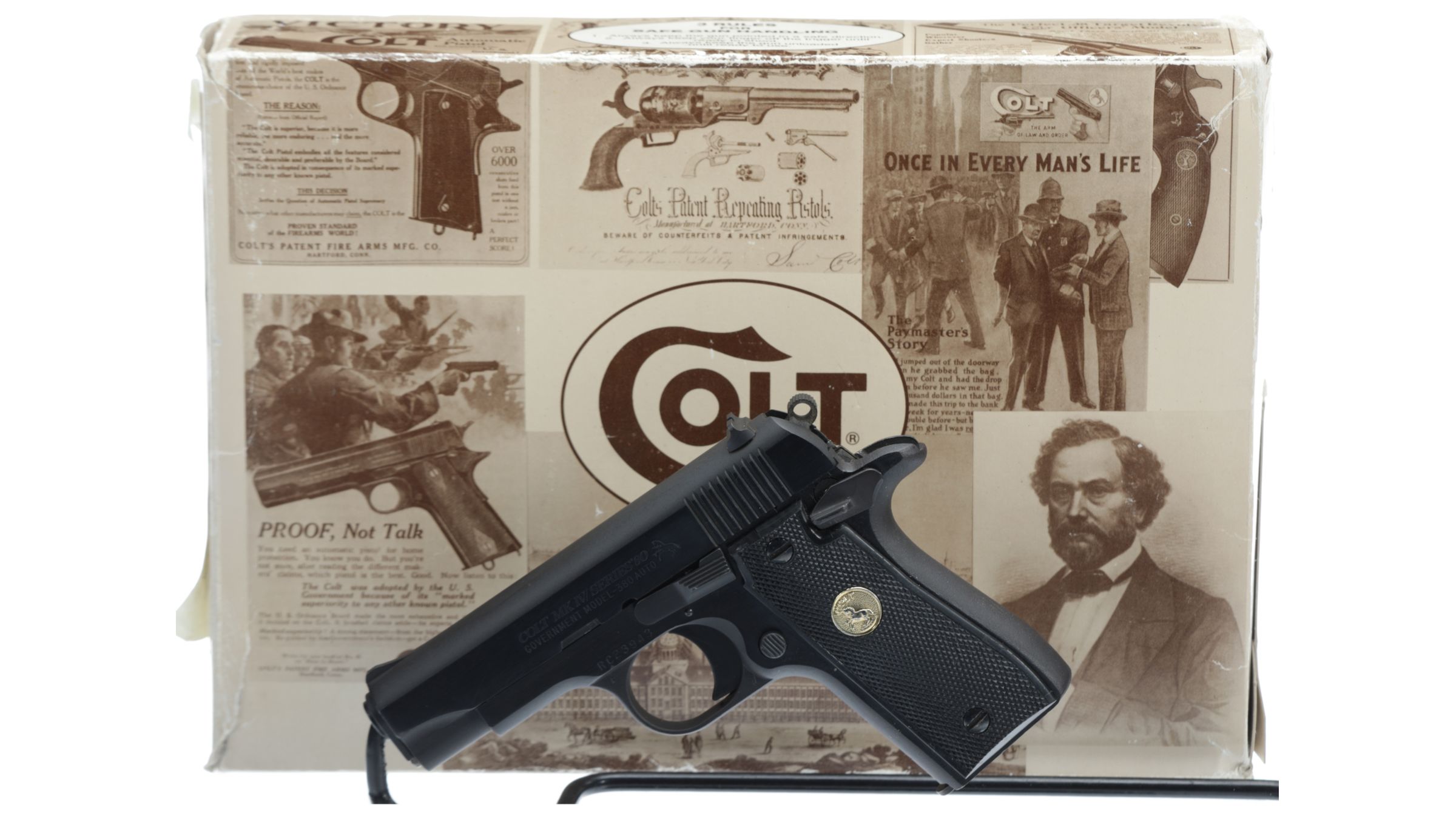 Colt MK IV Series 80 Government Model Semi-Automatic Pistol | Rock ...
