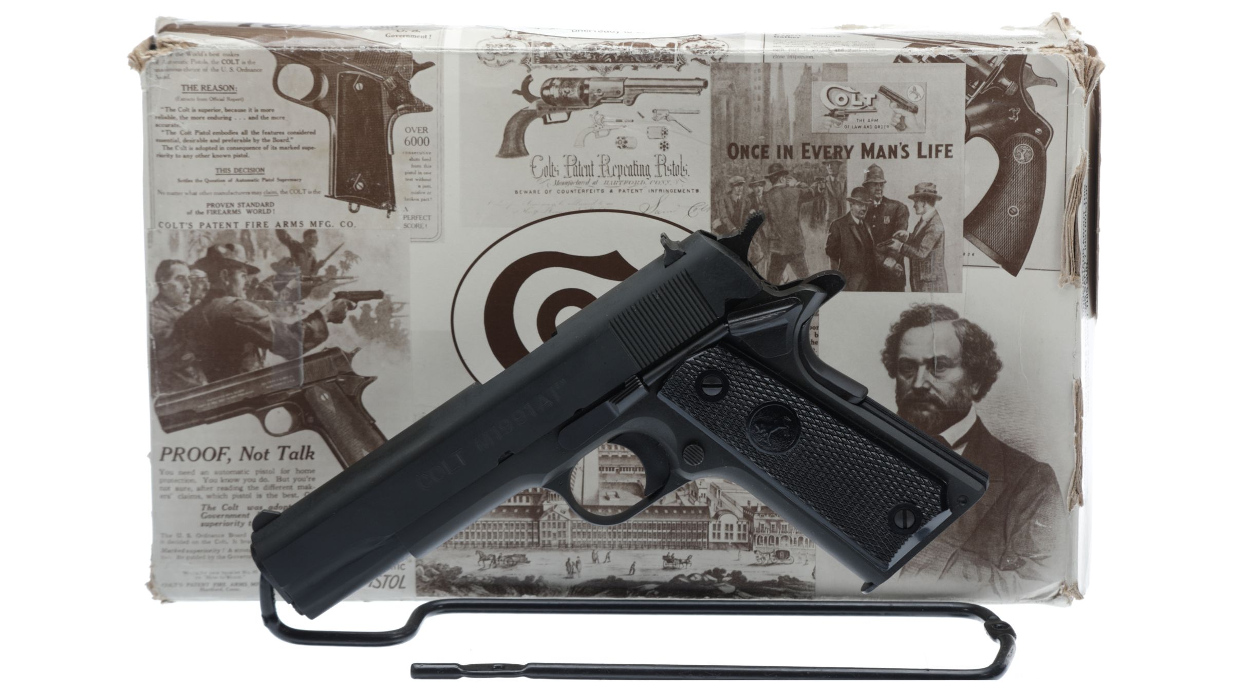 Colt Series 80 M1991A1 Semi-Automatic Pistol with Box | Rock Island Auction