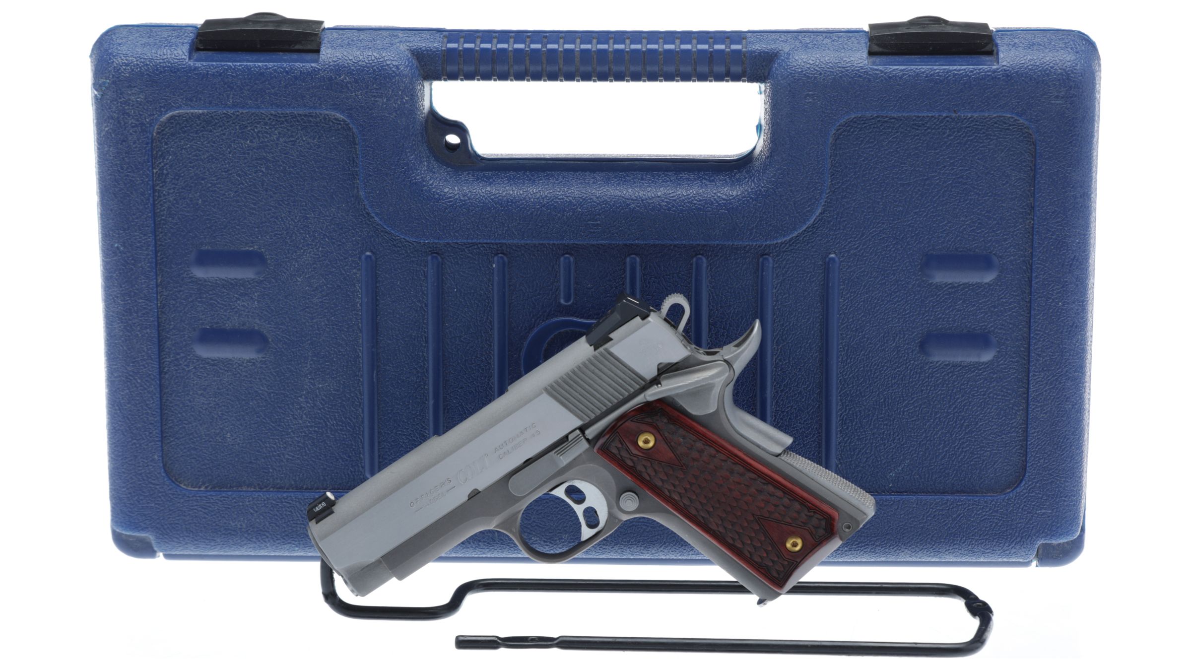 Colt Lightweight Officer's ACP Semi-Automatic Pistol with Case | Rock ...