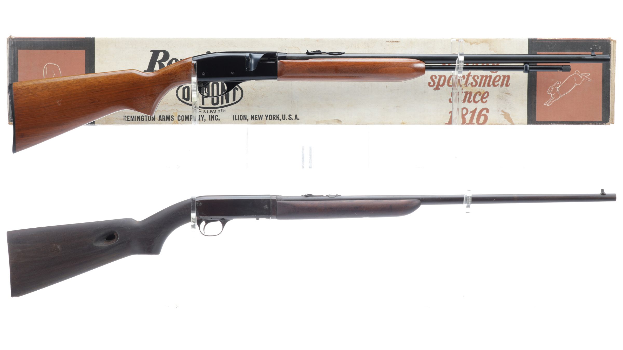 Two Remington Semi-Automatic Rifles | Rock Island Auction