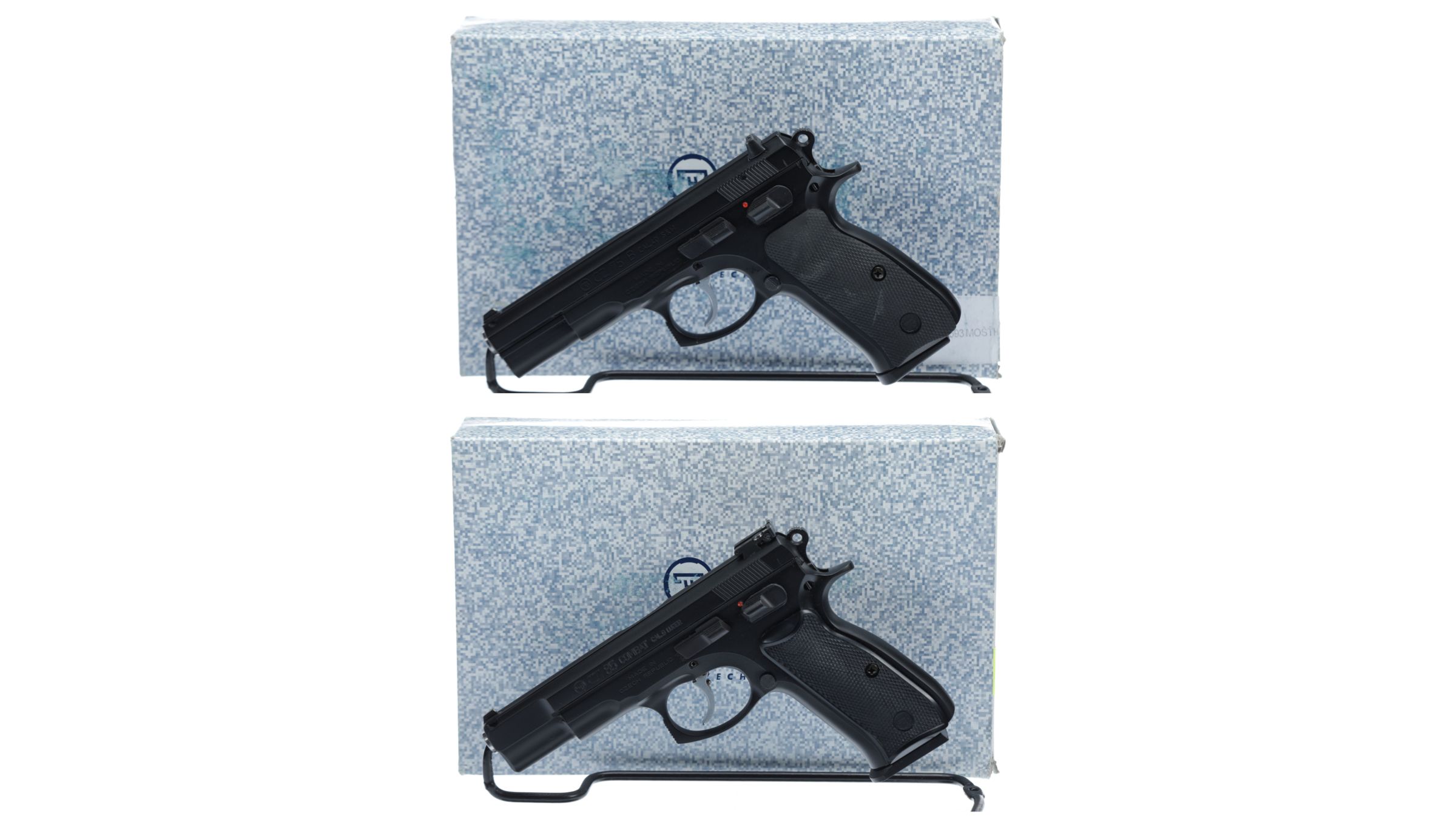 Two CZ Semi-Automatic Pistols with Boxes | Rock Island Auction