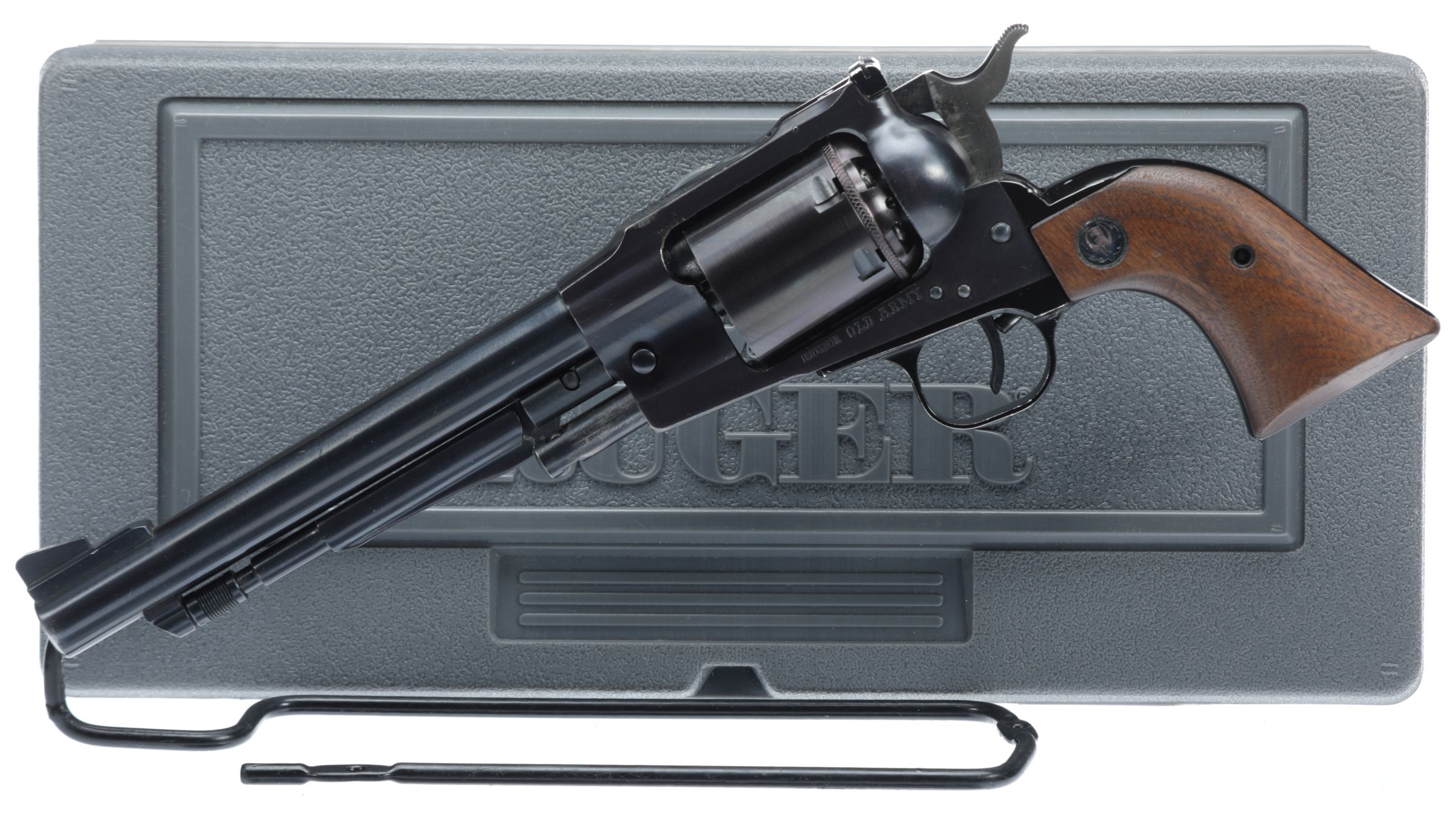 Cartridge Conversion Ruger Old Army Revolver with Case | Rock Island ...