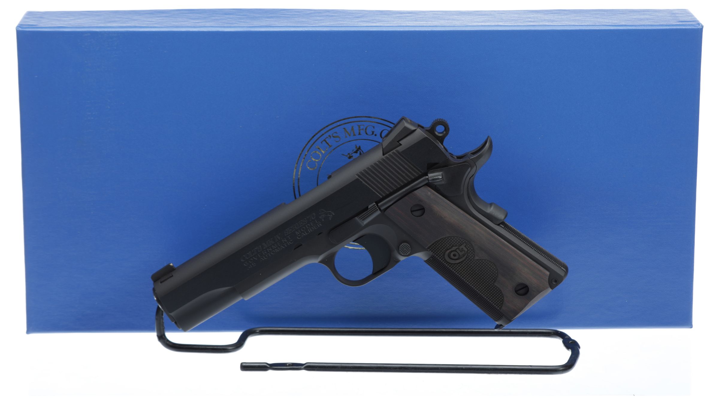 Colt MK IV Series 70 Government Model Wiley Clapp Pistol | Rock Island ...