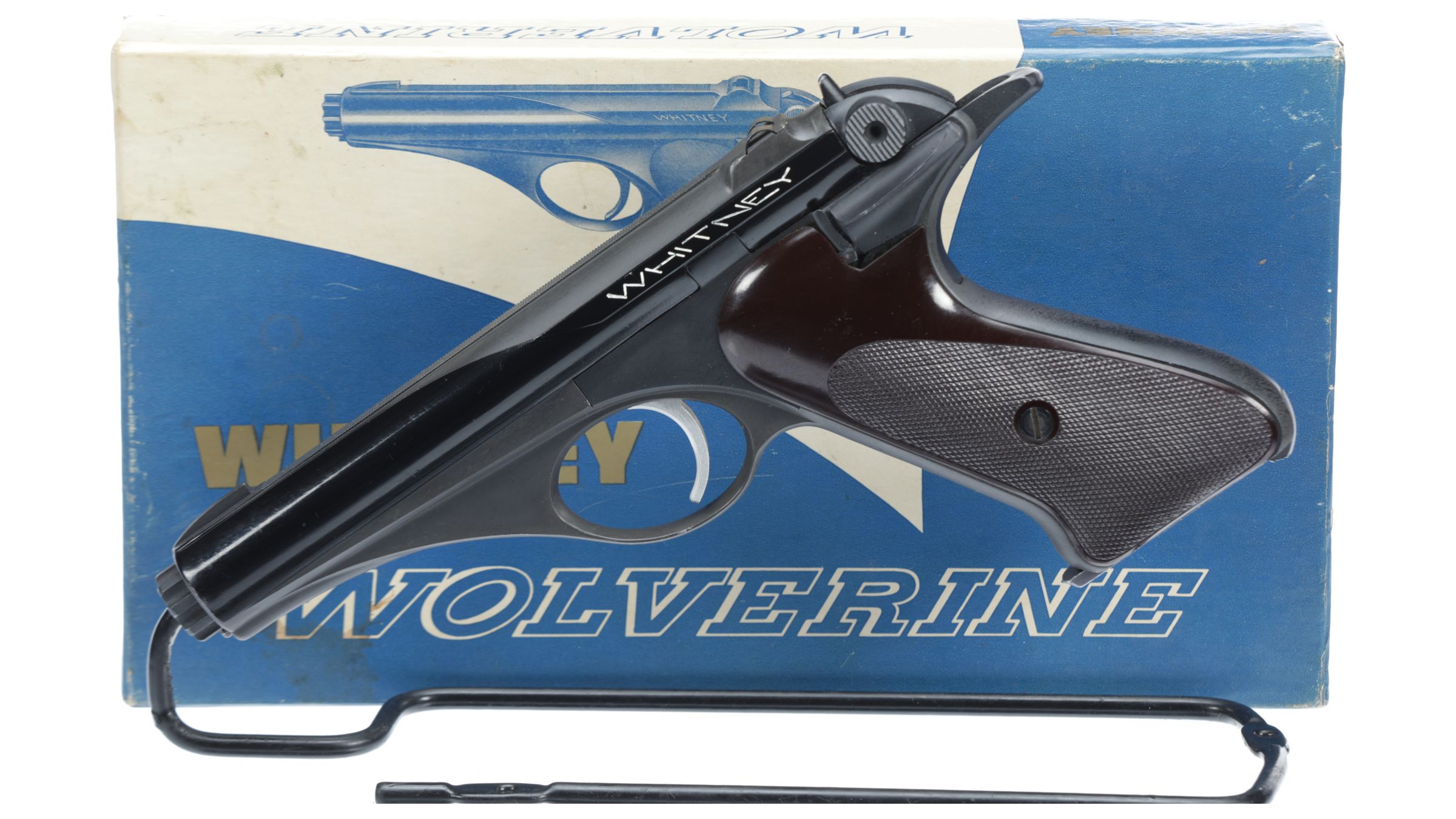 Desirable Whitney Wolverine Semi-Automatic Pistol with Box | Rock ...