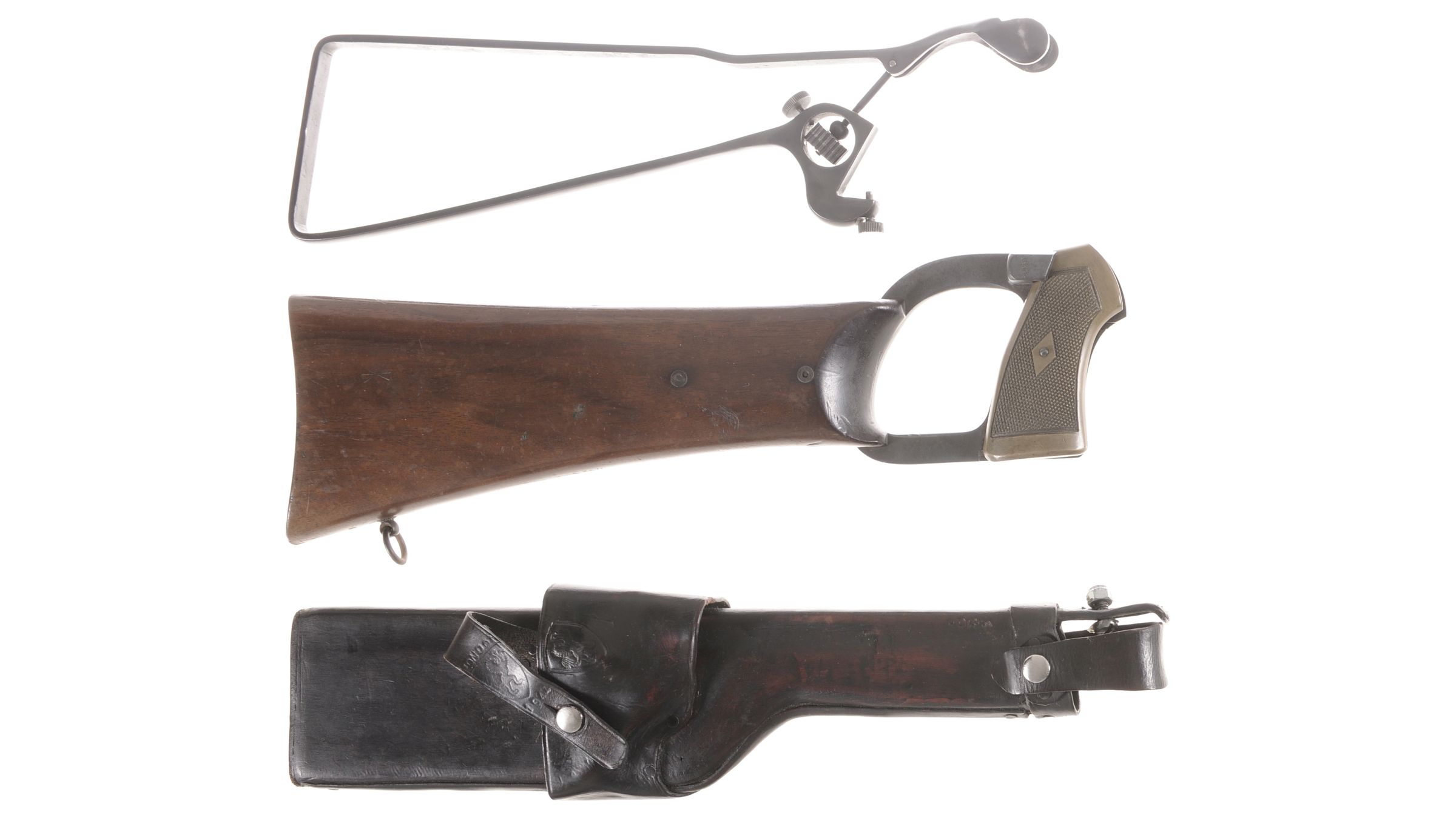 Three Detachable Shoulder Stocks | Rock Island Auction