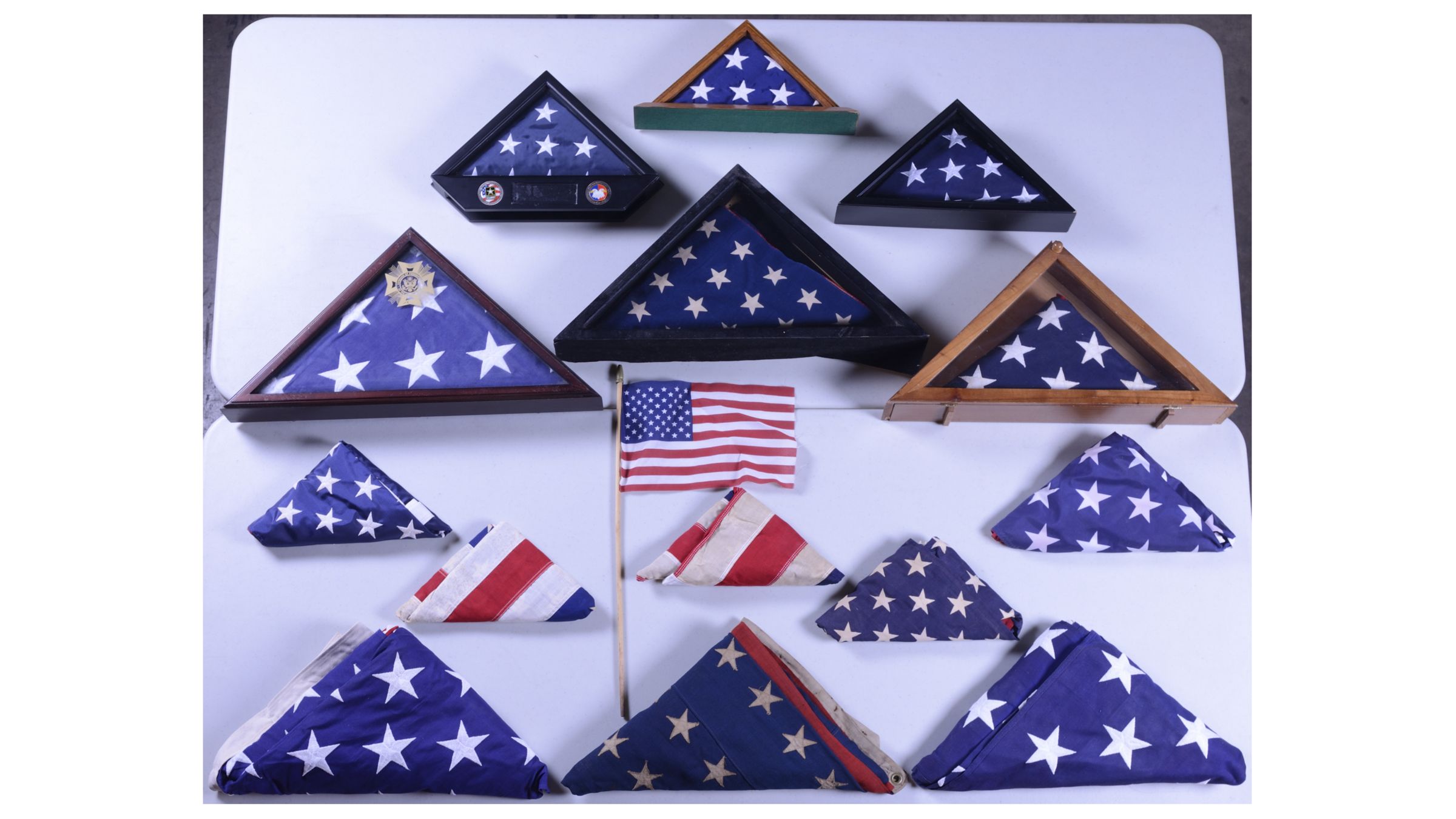 Group of Assorted United States Flags | Rock Island Auction