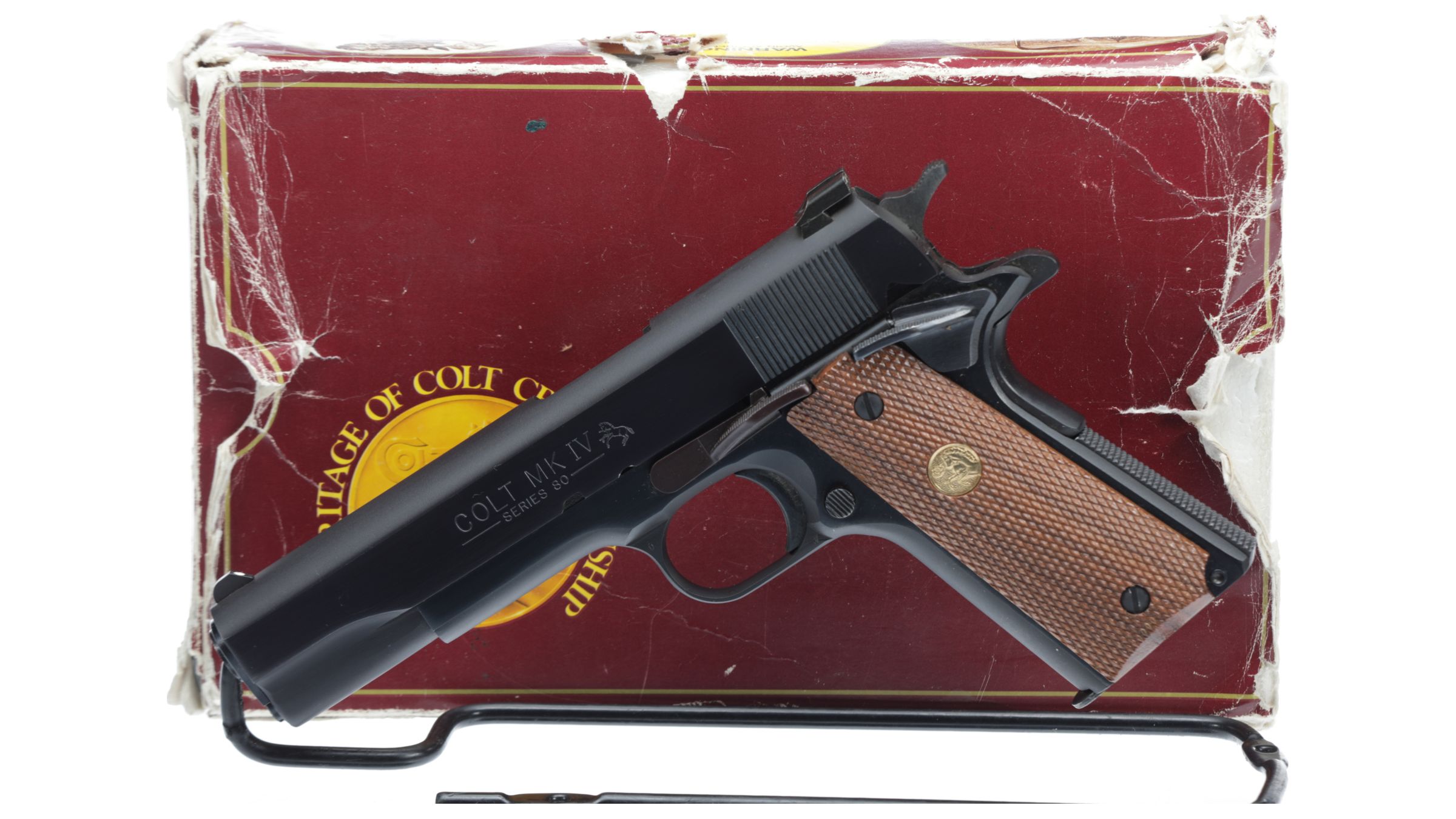 Colt MK IV Series 80 Government Model Pistol with Box | Rock Island Auction