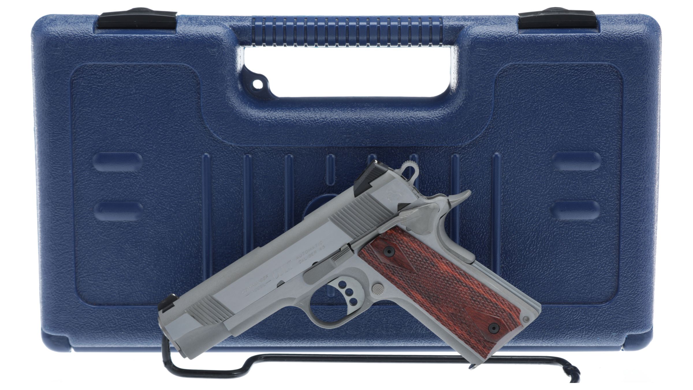 Colt Combat Commander Model Semi-Automatic Pistol with Case | Rock ...