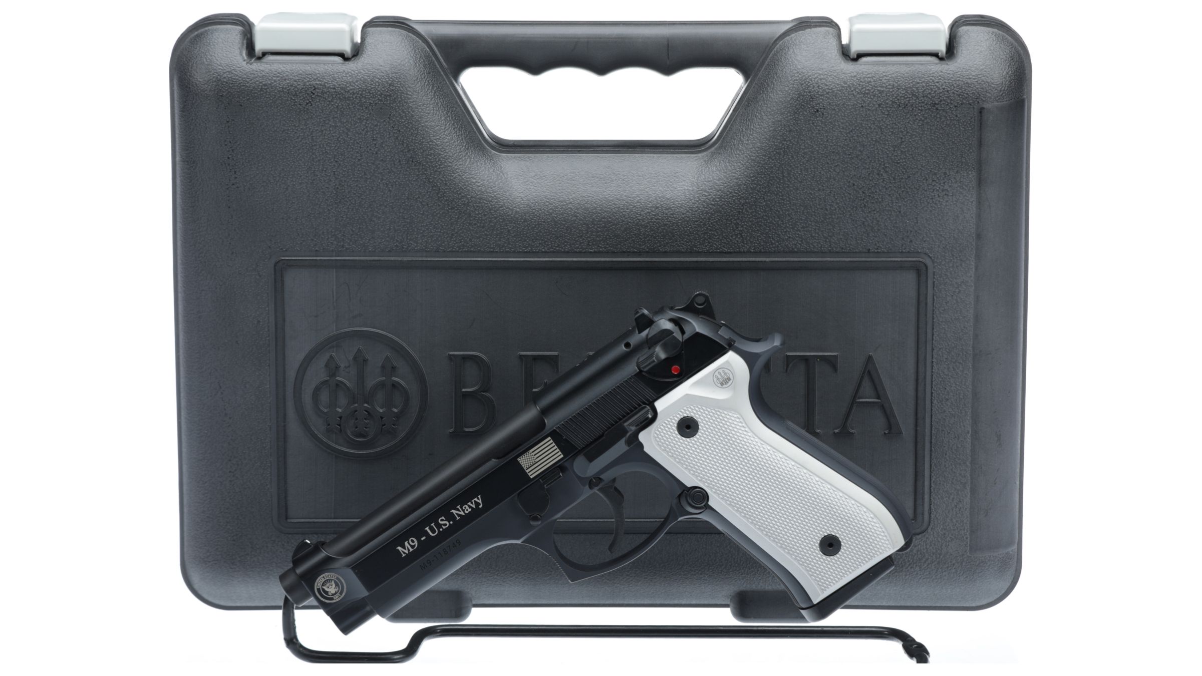U.S. Navy Limited Edition Beretta M9 Pistol with Case | Rock Island Auction