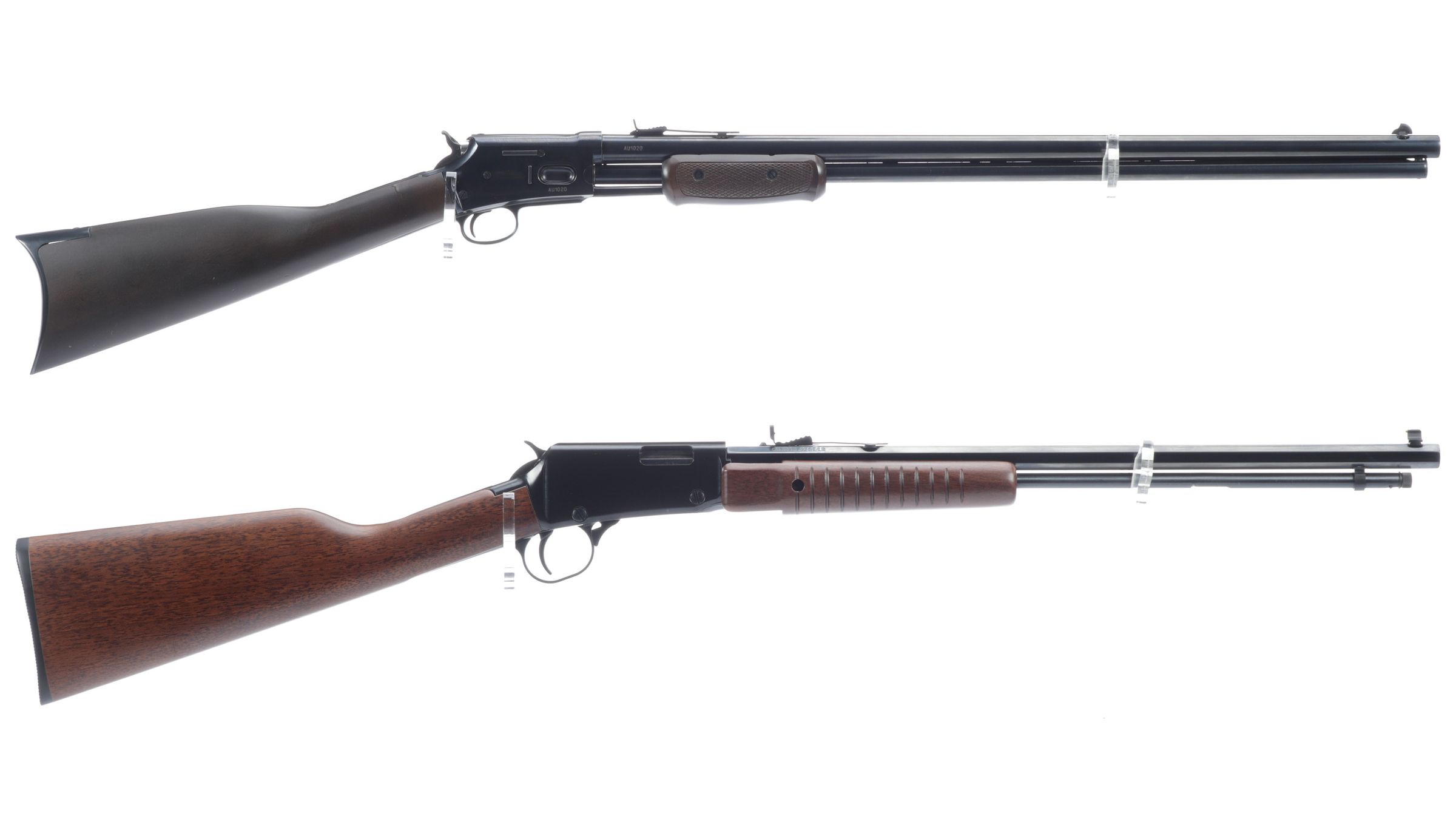 Two Slide Action Rifles | Rock Island Auction
