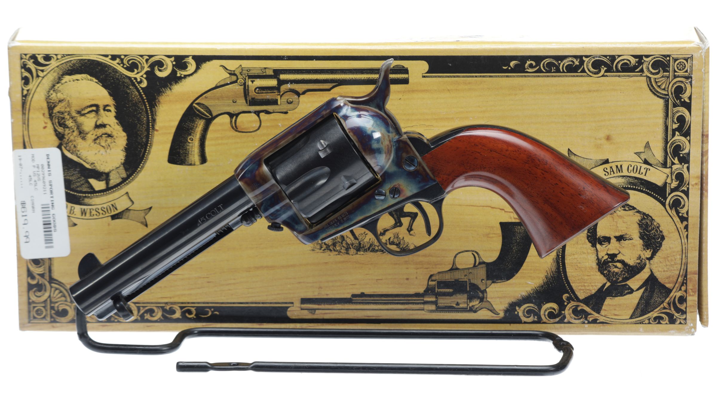 Uberti/Cimarron Model P Single Action Army Revolver with Box | Rock ...