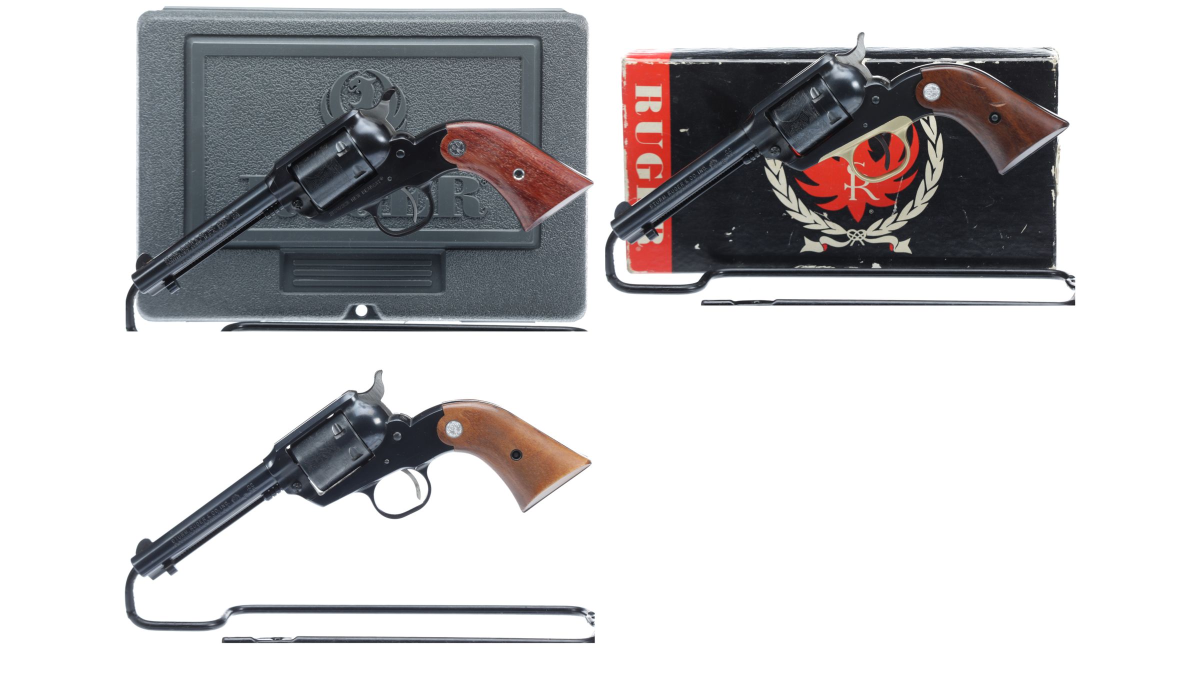 Three Ruger Bearcat Single Action Revolvers | Rock Island Auction