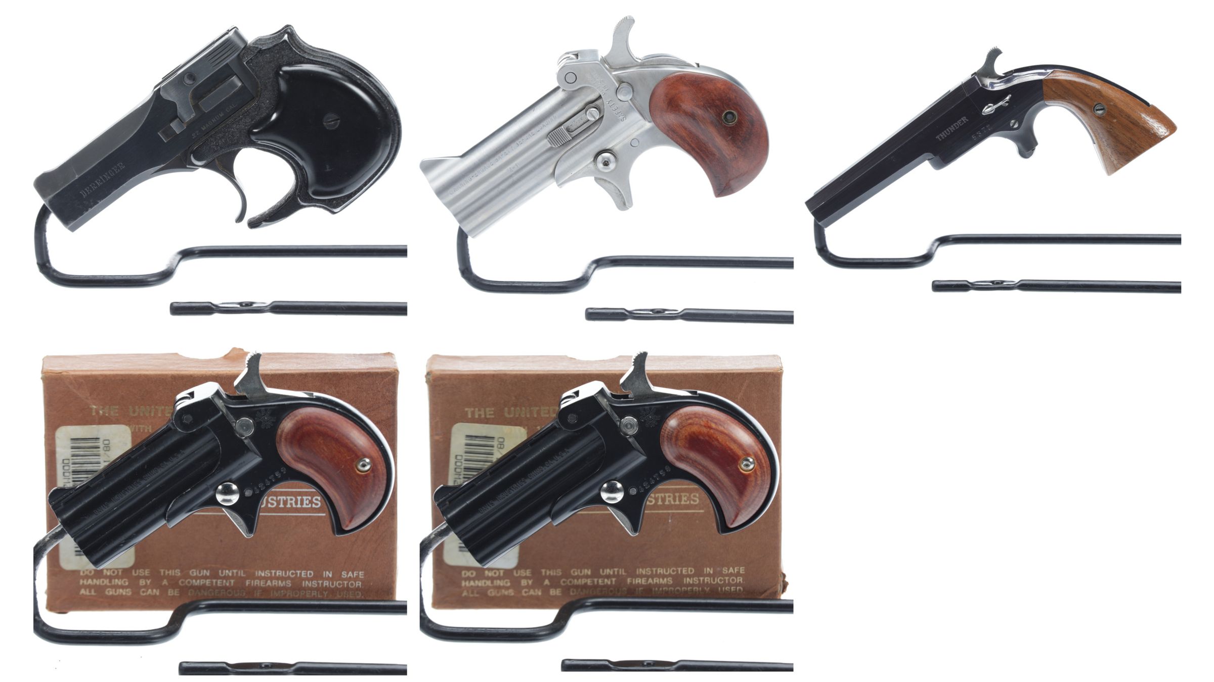 Five Derringers | Rock Island Auction