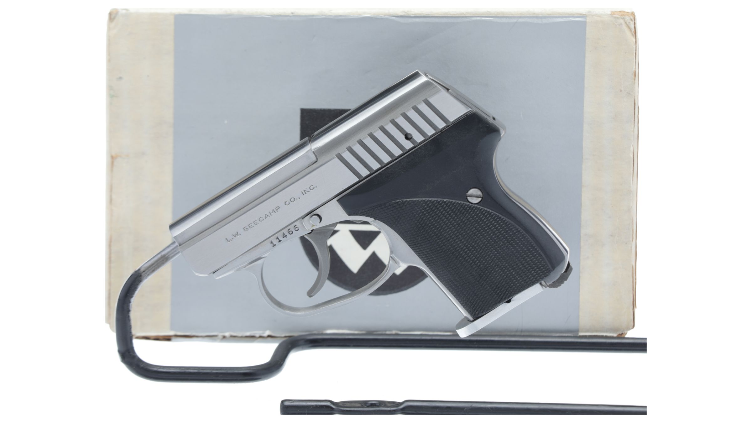 L.W. Seecamp LWS Semi-Automatic Pistol with Box | Rock Island Auction
