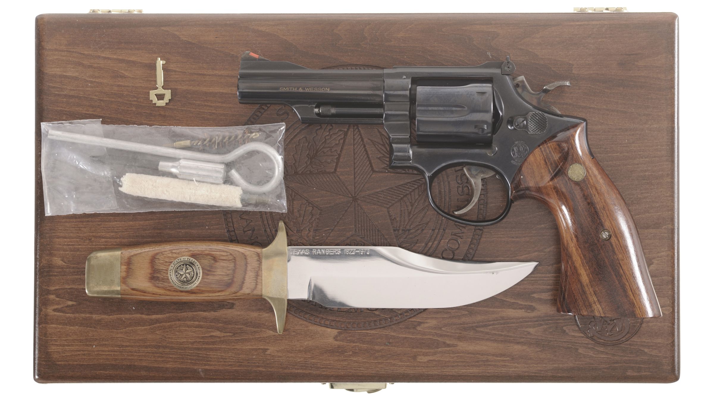 Smith & Wesson Model 19-3 Texas Rangers Commemorative Revolver | Rock ...