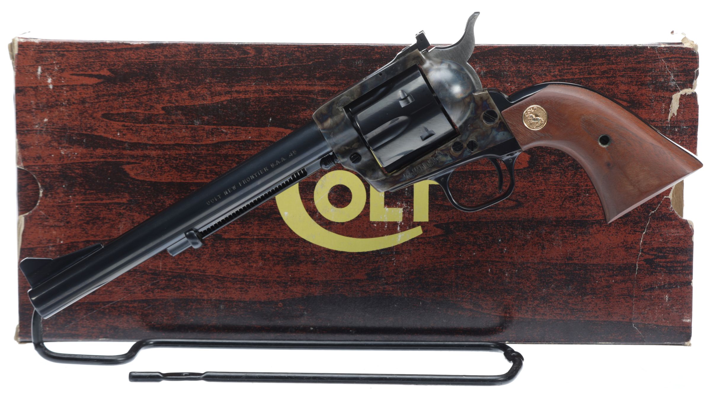 Colt New Frontier Single Action Army Revolver with Box | Rock Island ...