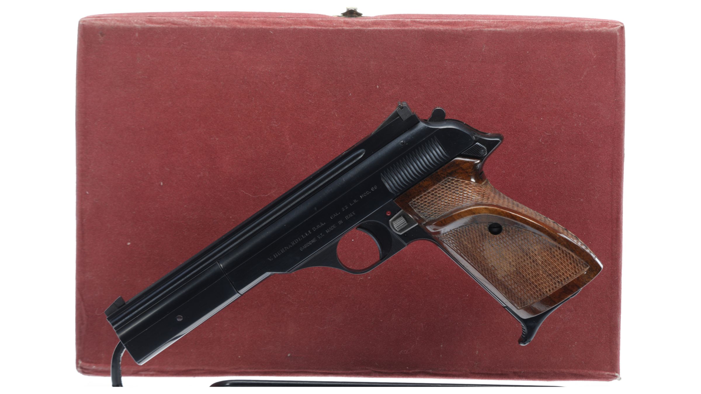 Bernardelli Model 69 Semi-Automatic Target Pistol with Case | Rock ...