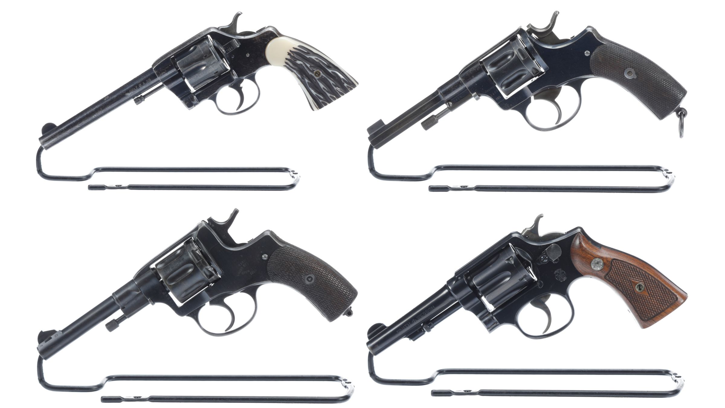 Four Double Action Revolvers | Rock Island Auction