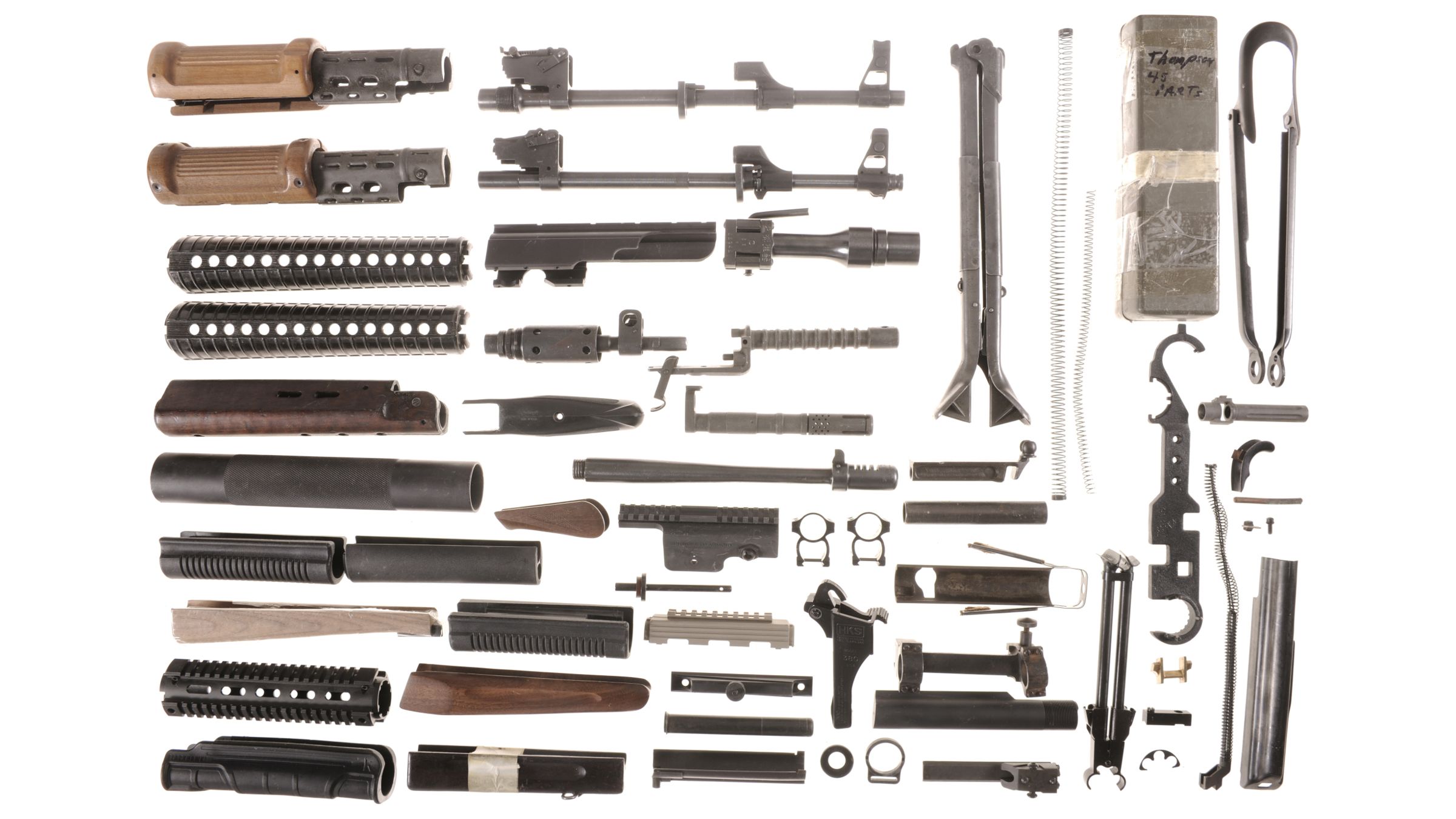 Group of Assorted Rifle Parts | Rock Island Auction