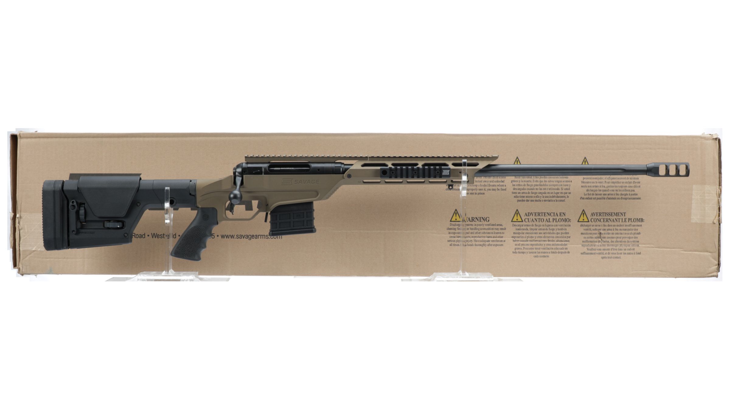 Savage Arms Model 10 Drake Associates Stealth Evolution Rifle | Rock ...