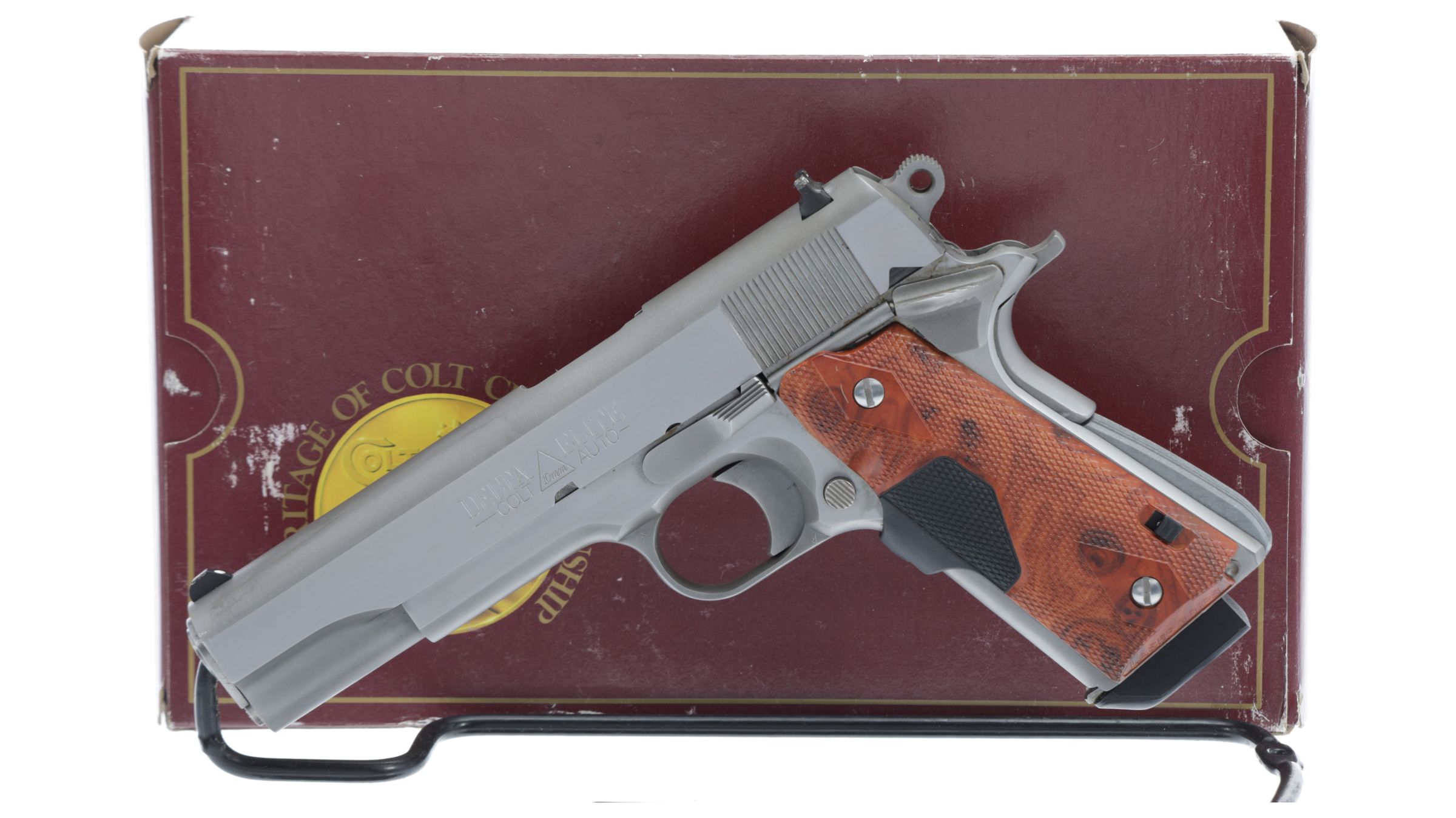 Colt Delta Elite Government Model Semi-Automatic Pistol with Box | Rock ...