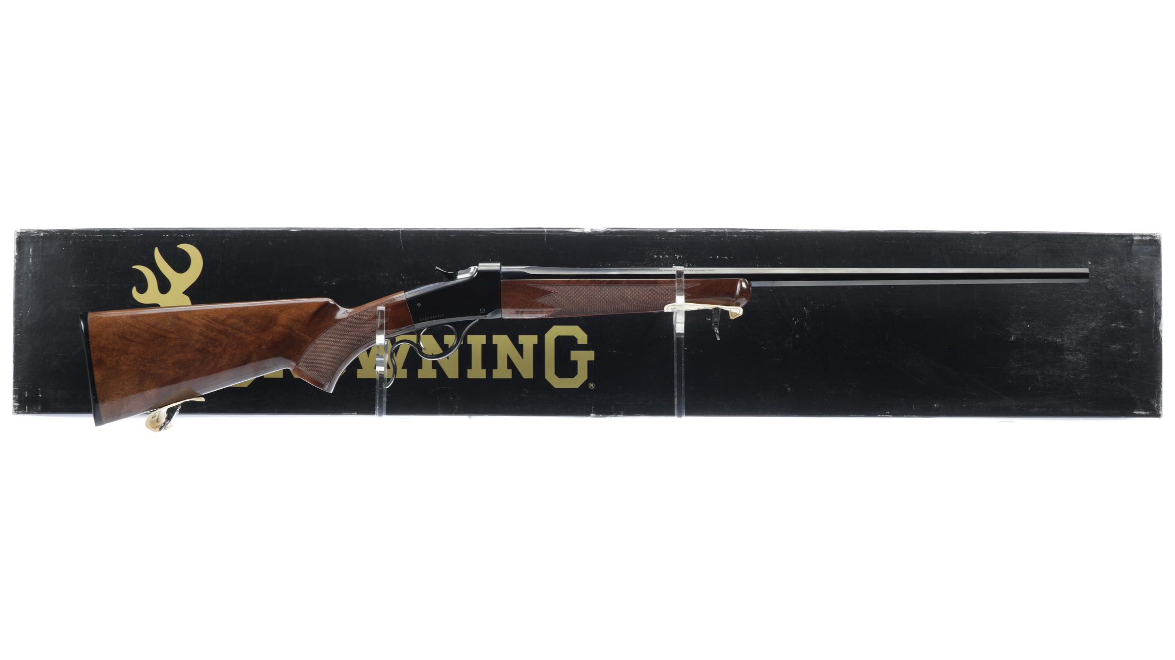 Browning Model 1885 Low Wall Falling Block Rifle with Box | Rock Island ...