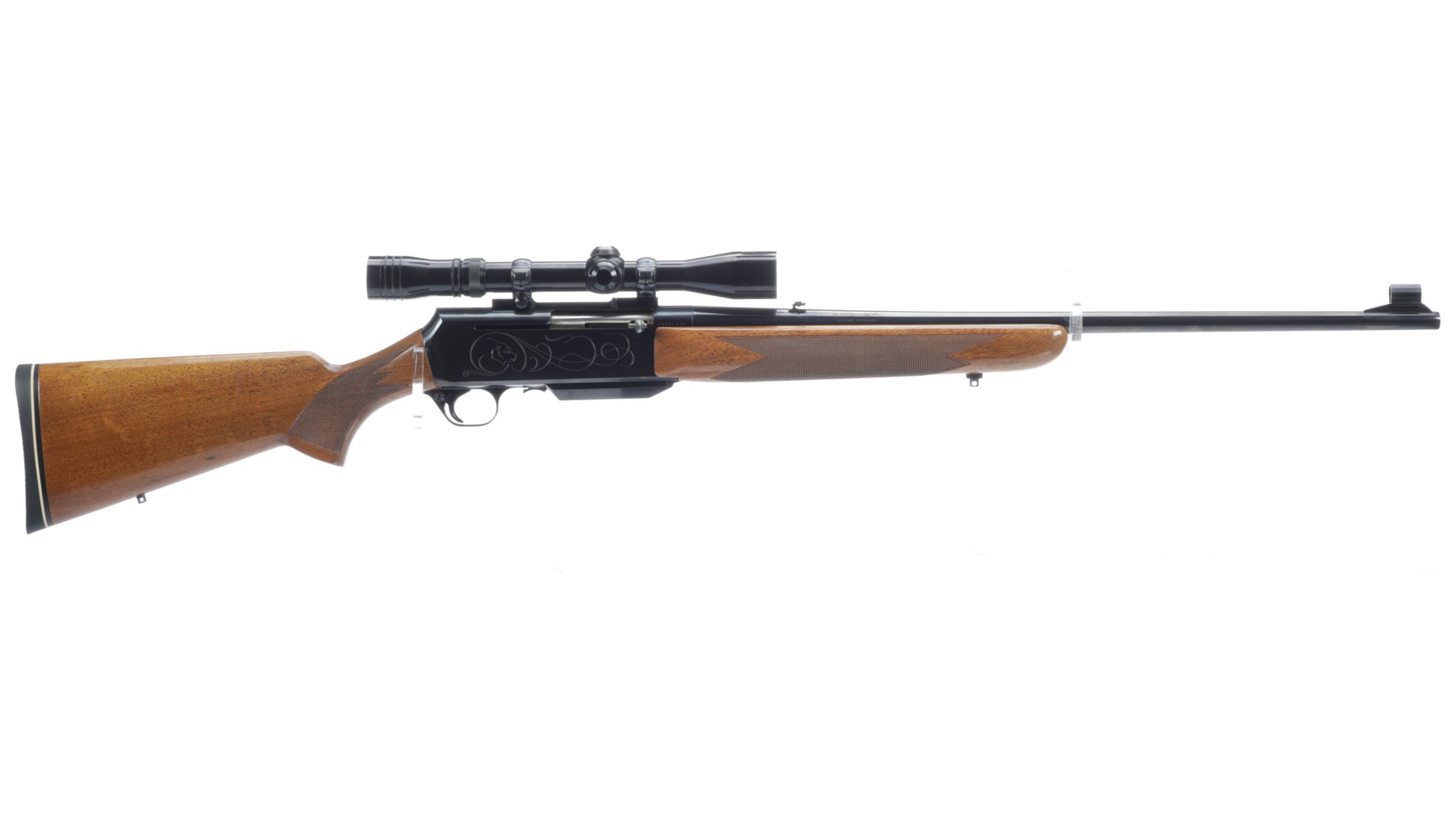 Belgian Browning BAR Semi-Automatic Rifle with Scope | Rock Island Auction