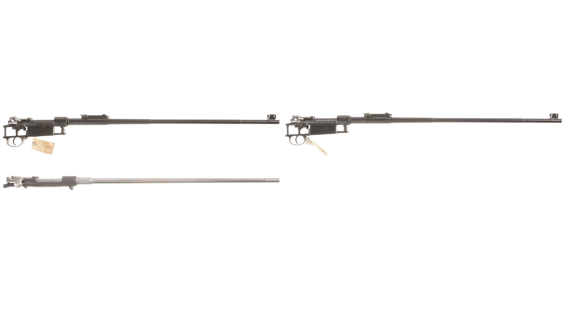 Three Barreled Bolt Action Rifle Receivers | Rock Island Auction