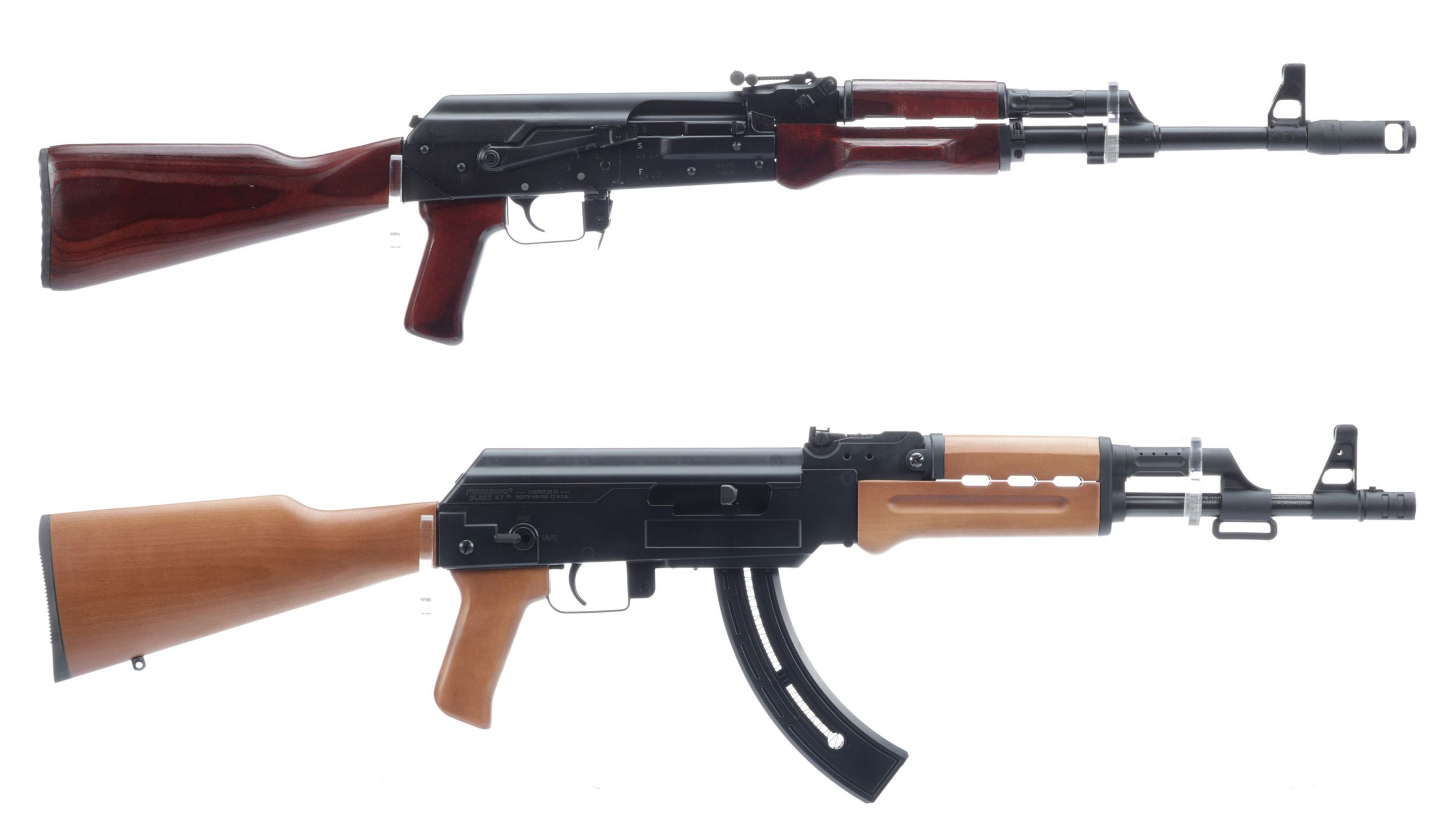 Two AK Style Semi-Automatic Rifles | Rock Island Auction