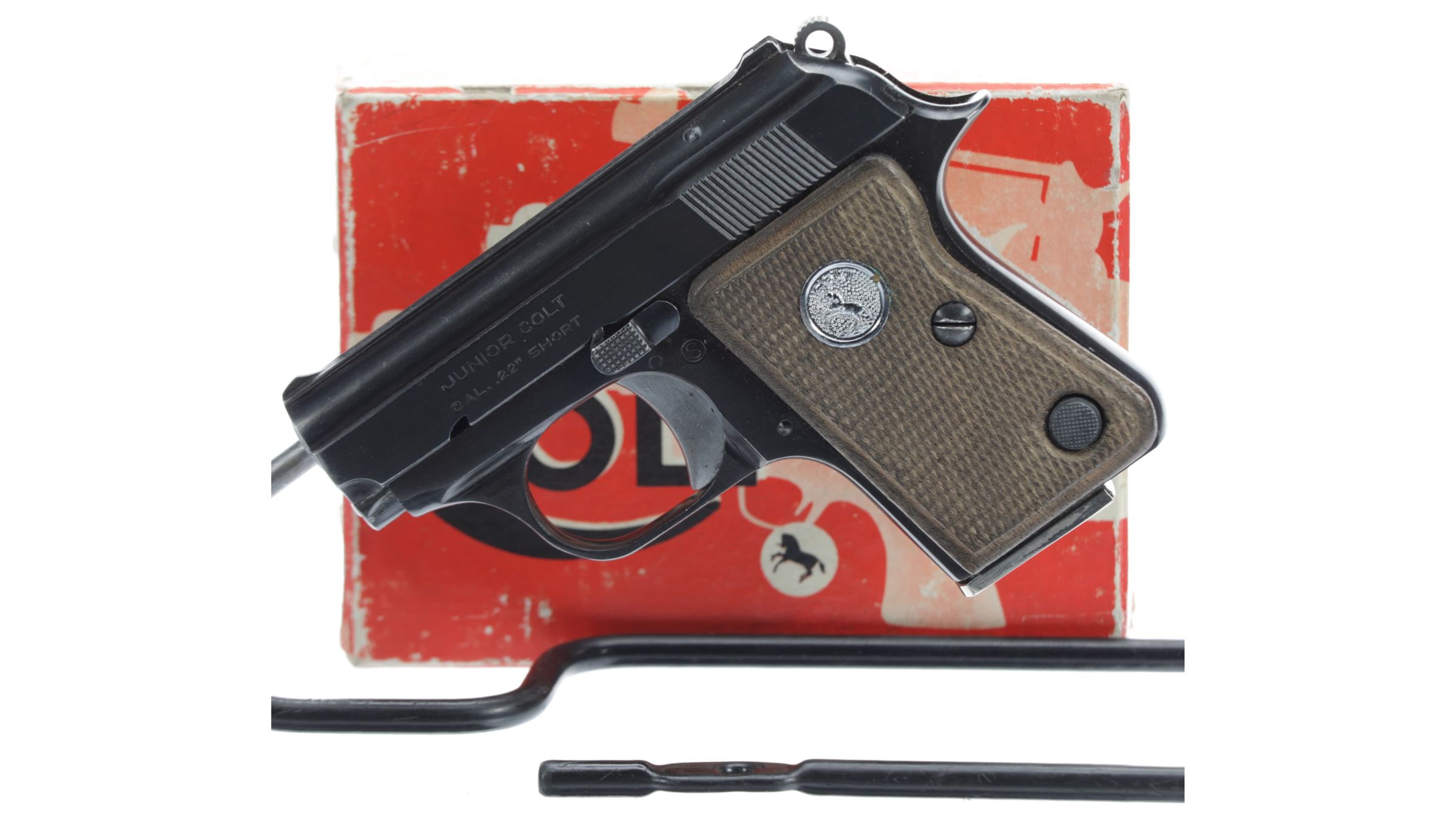 Colt Junior Pocket Semi-Automatic Pistol with Box | Rock Island Auction