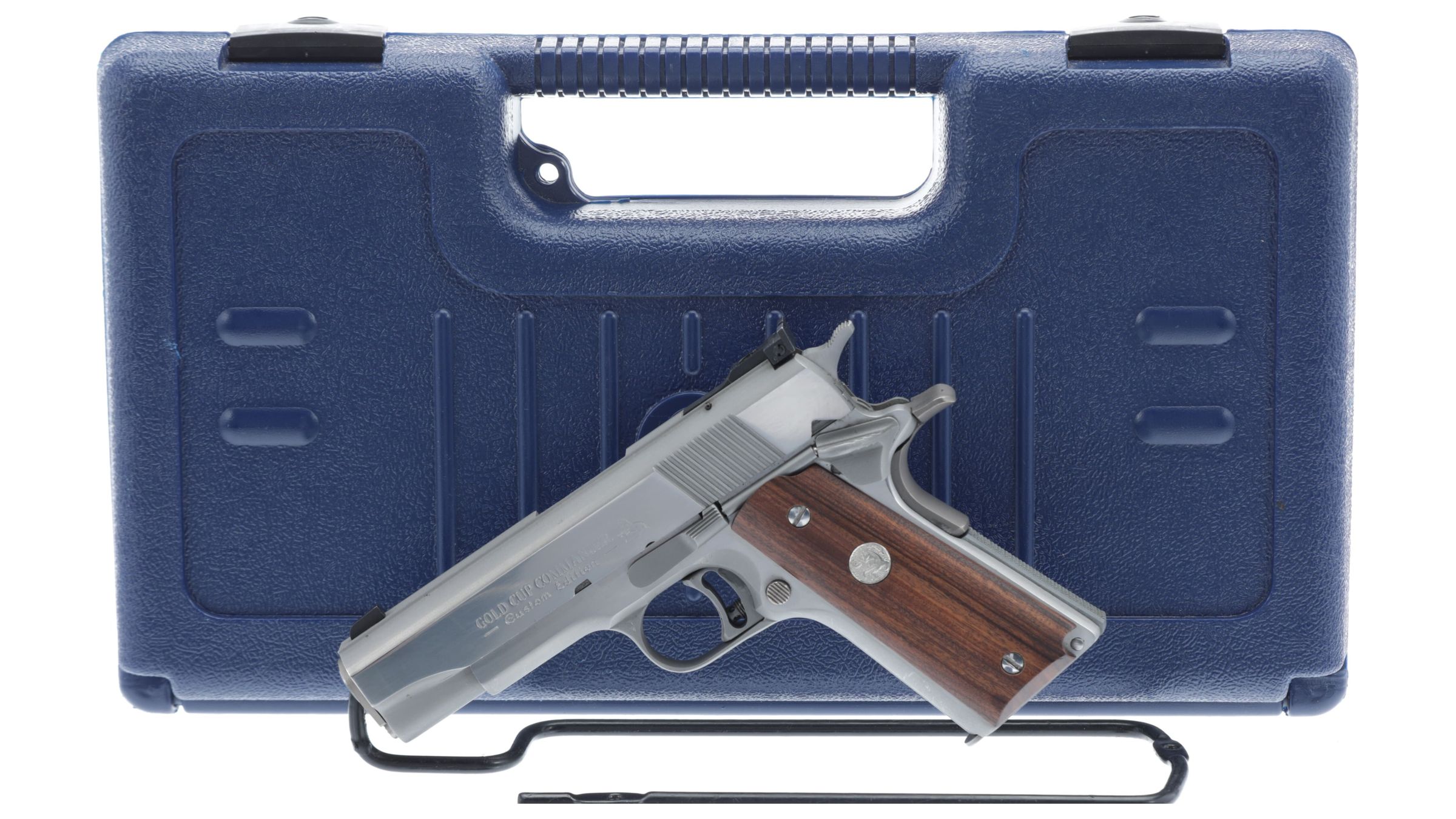 Colt Gold Cup Commander Custom Edition National Match Pistol | Rock ...