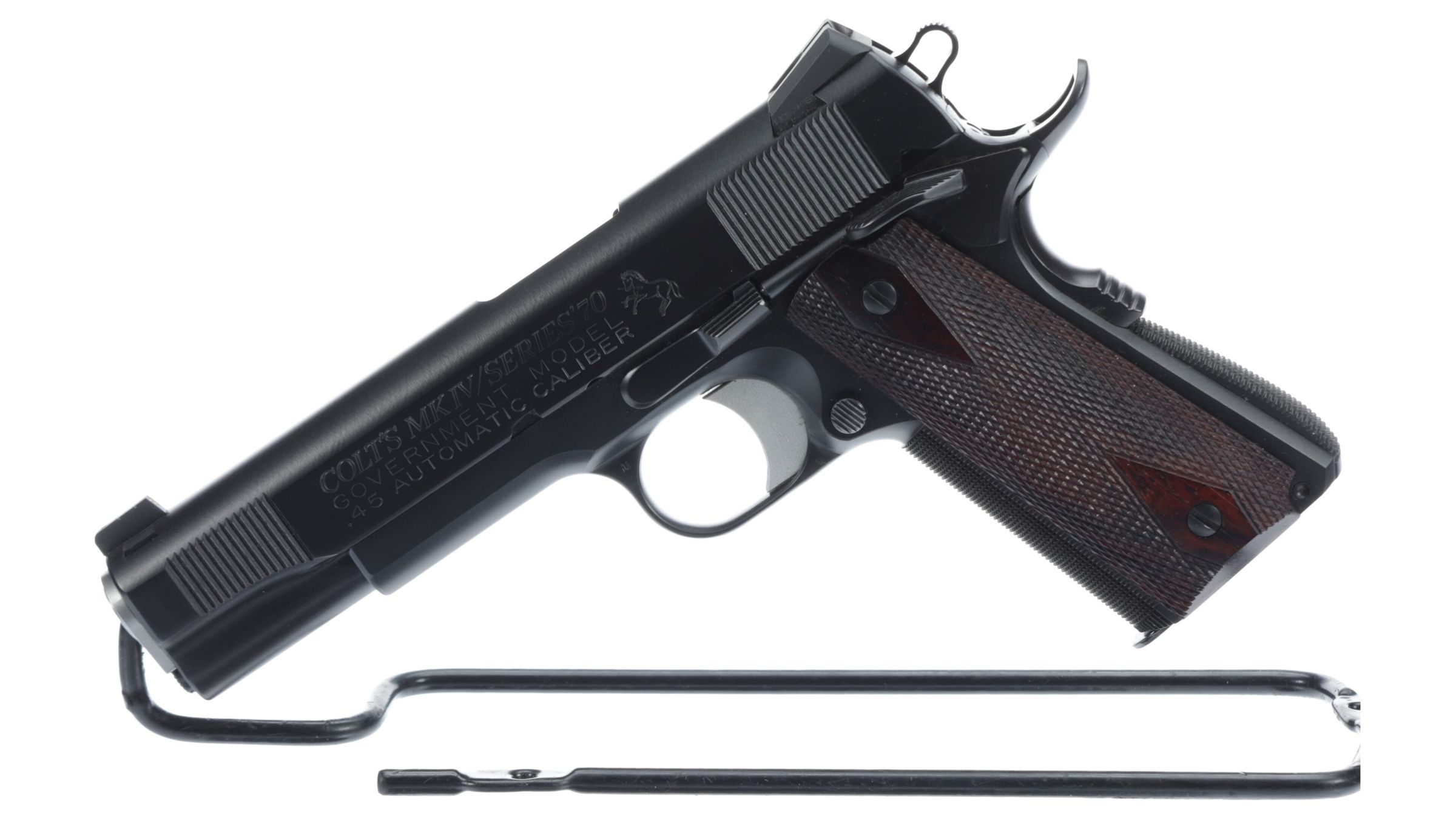 Novak's Custom Colt MK IV Series 70 Government Model Pistol | Rock ...