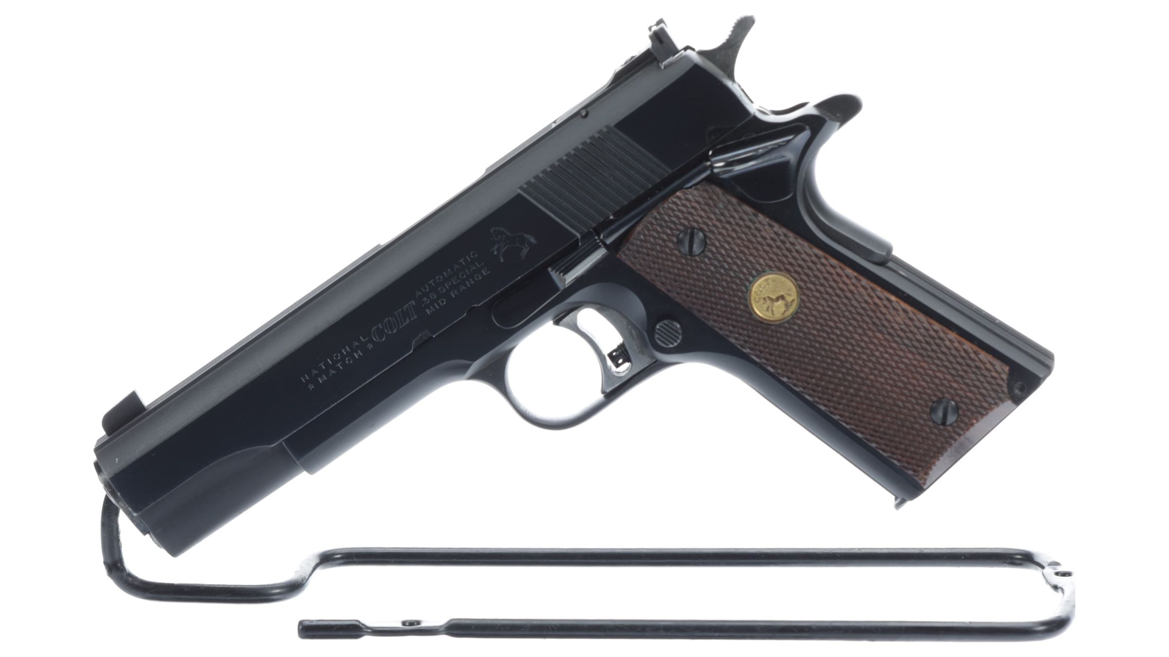 Colt National Match .38 Special Mid Range Semi-Automatic Pistol | Rock Island Auction