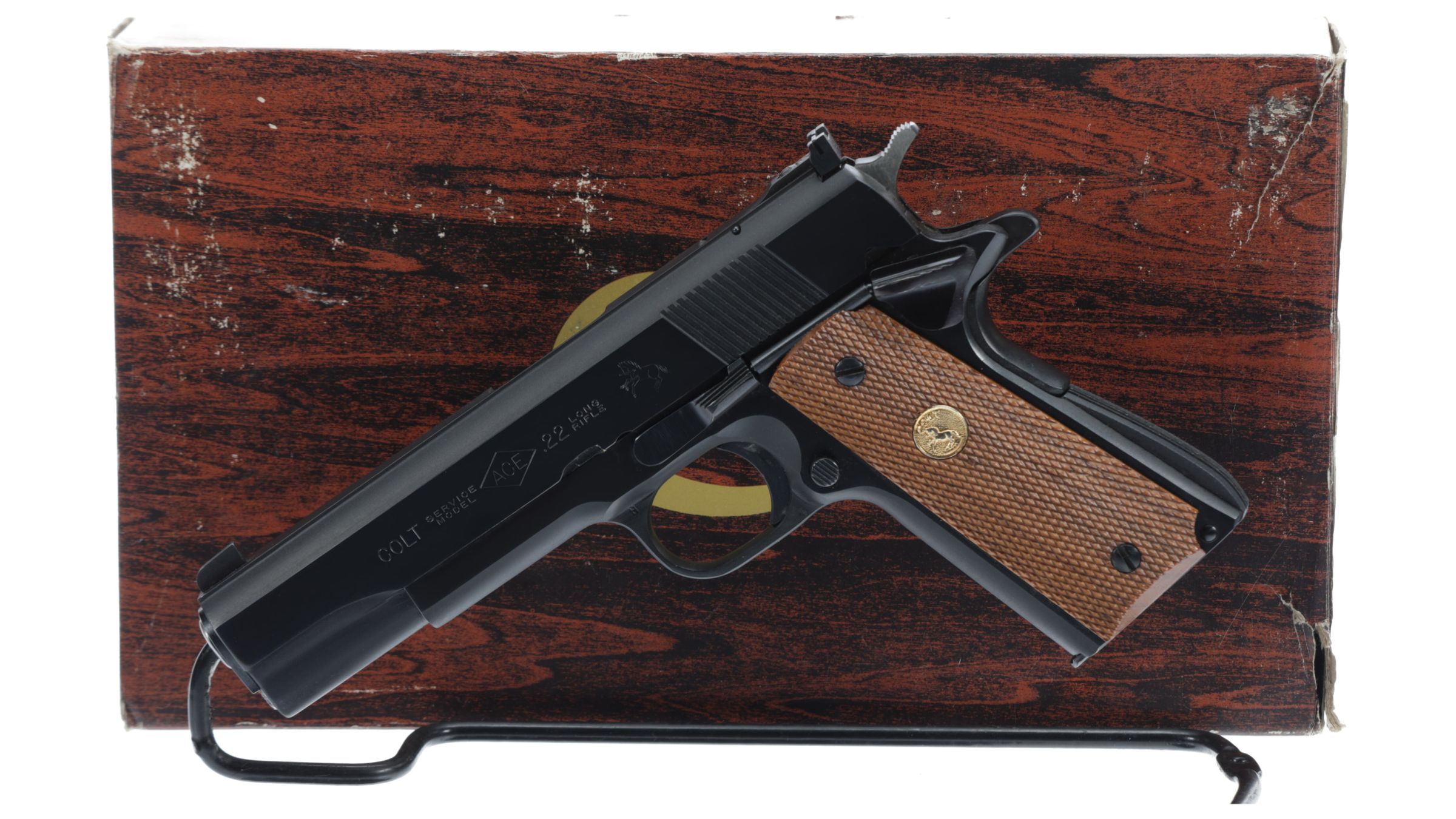 Colt Service Model Ace Semi-Automatic Pistol with Box | Rock Island Auction