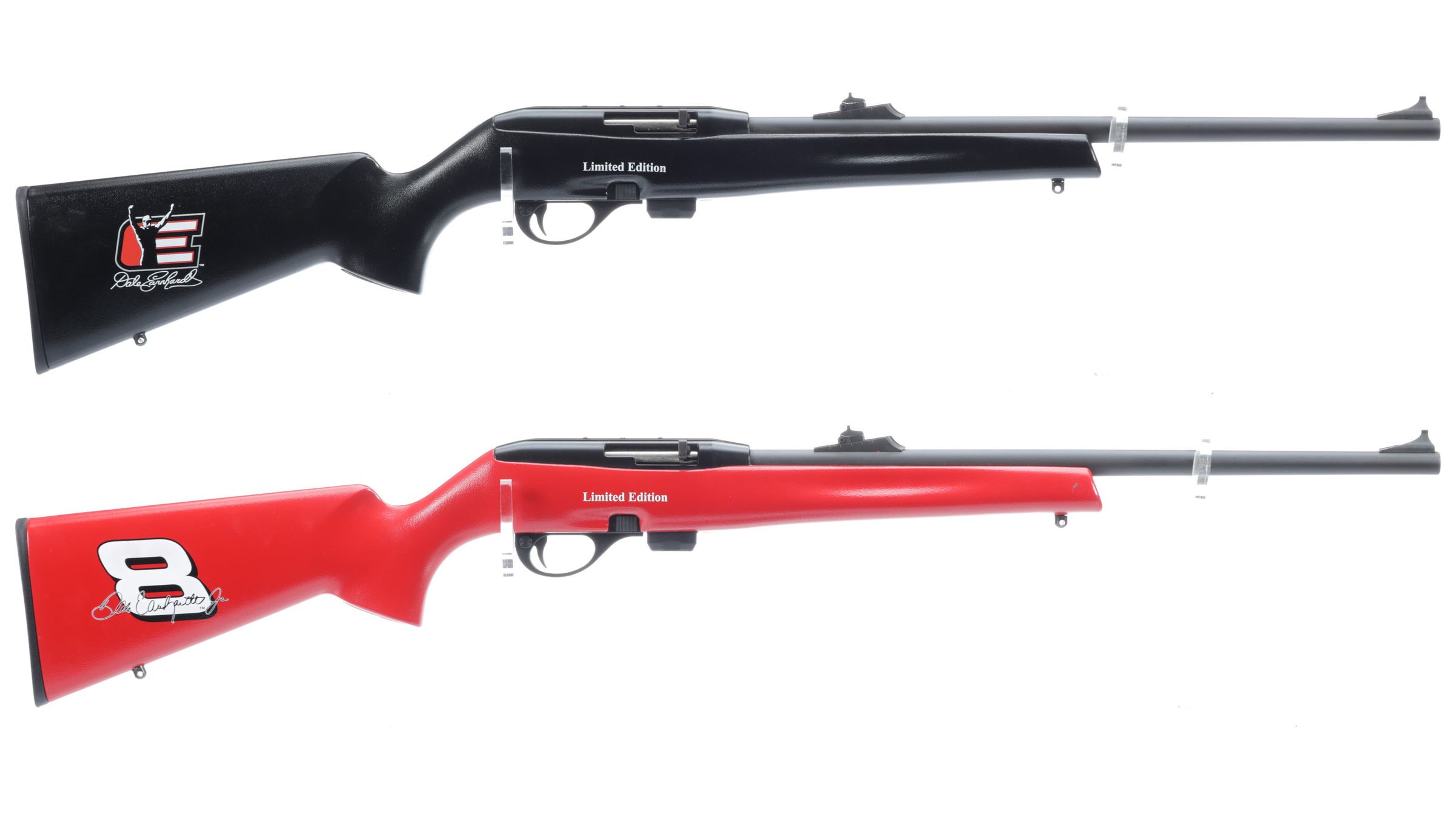 Two Remington Dale Earnhardt Sr & Jr Model 597 Rifles | Rock Island Auction