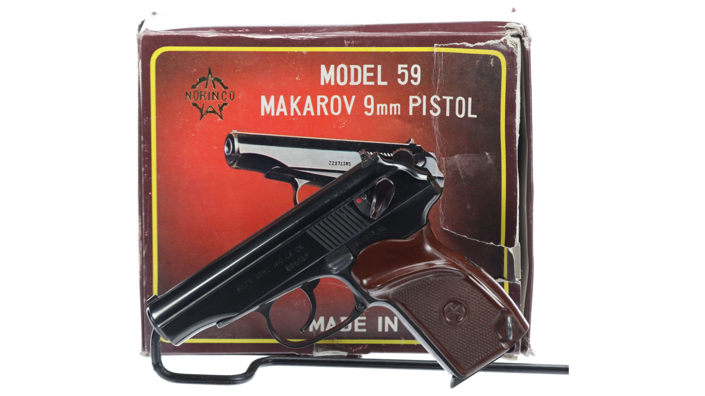 Norinco Model 59 Makarov Semi-Automatic Pistol with Box | Rock Island ...