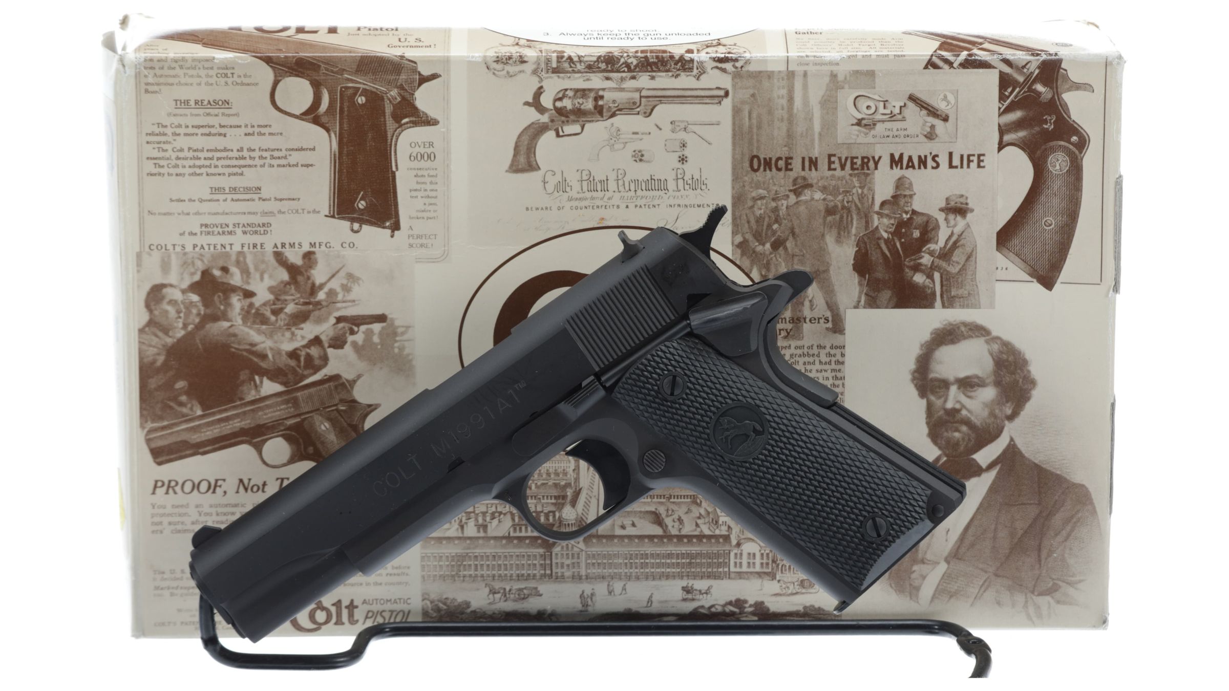 Colt Series 80 M1991A1 Semi-Automatic Pistol with Box | Rock Island Auction