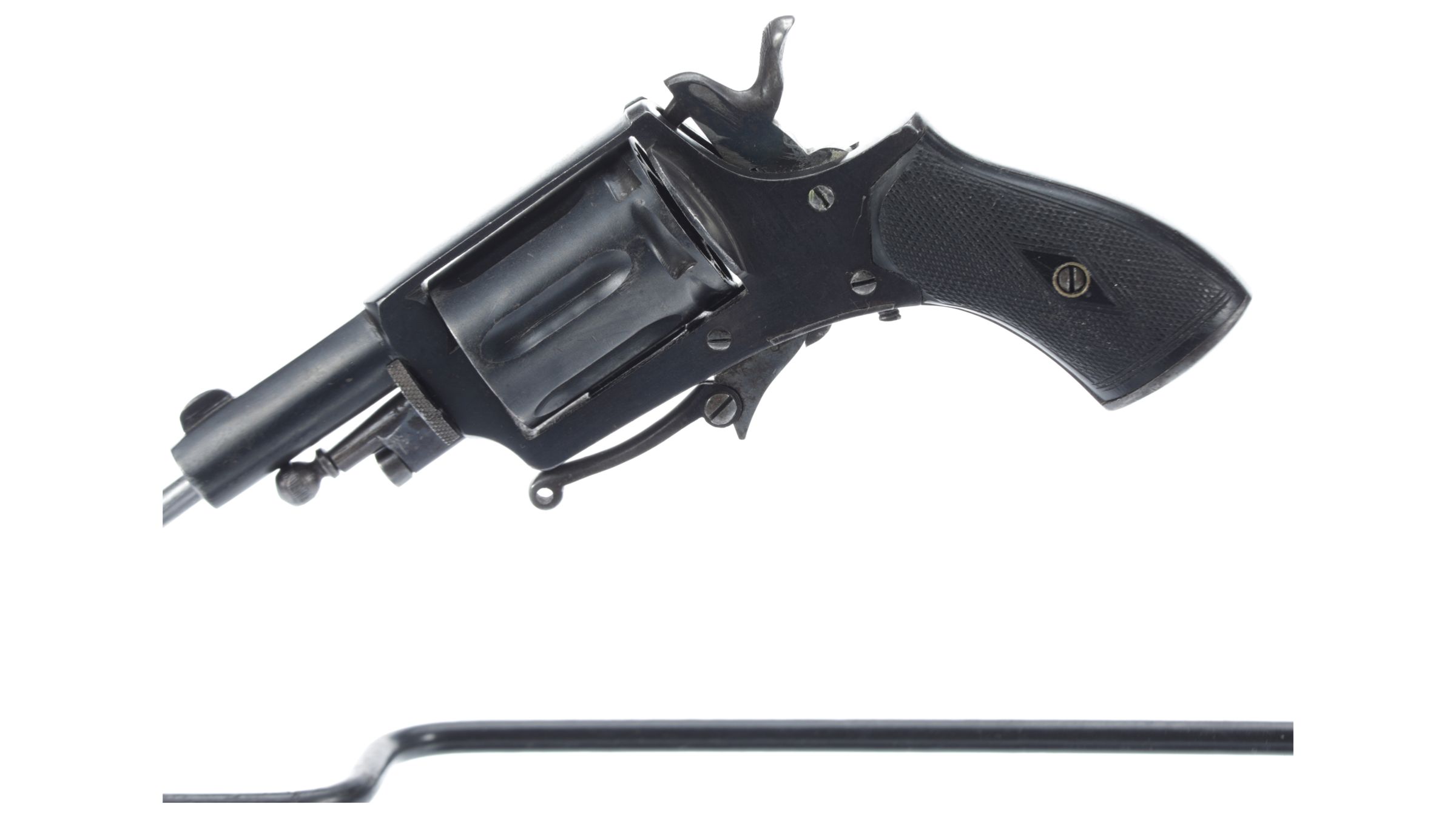Belgian Double Action Folding Trigger Revolver | Rock Island Auction