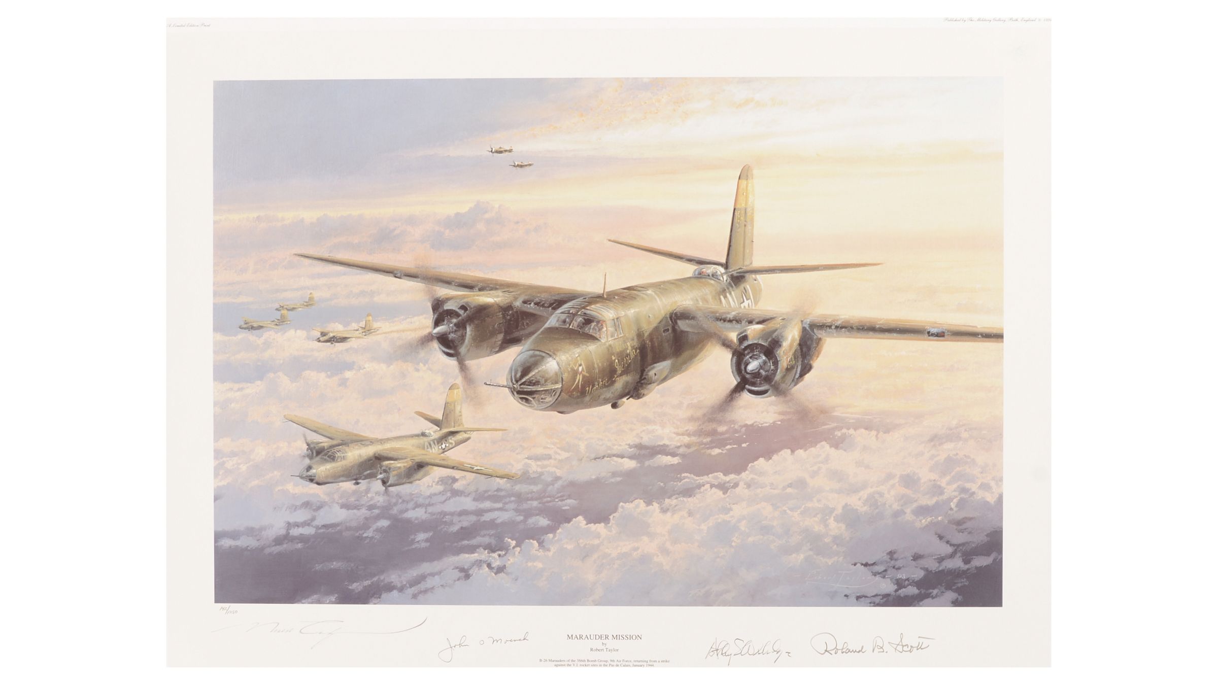 Four Aircraft Prints | Rock Island Auction